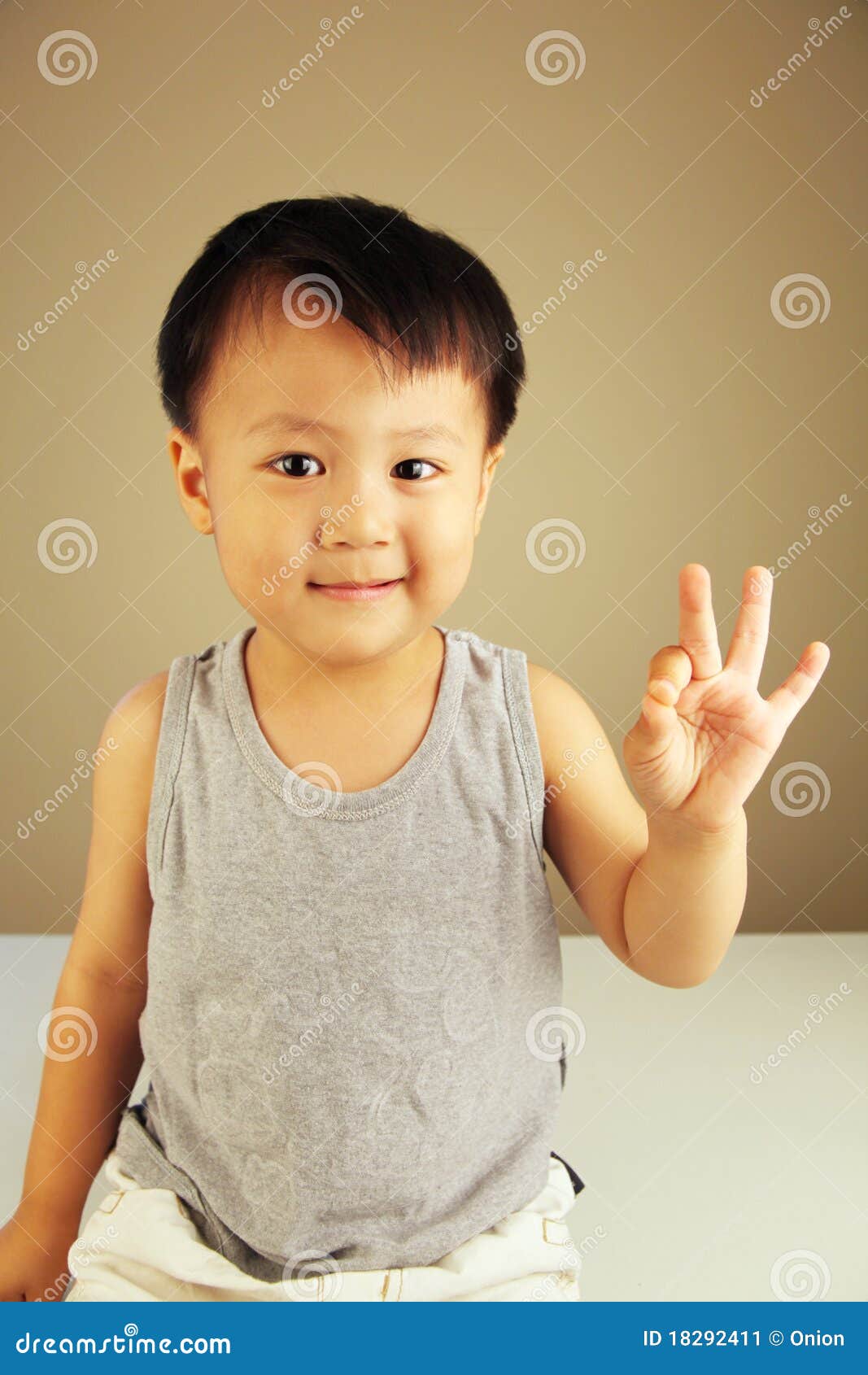 Cute kid looking at viewer stock image. Image of kindergarten - 18292411