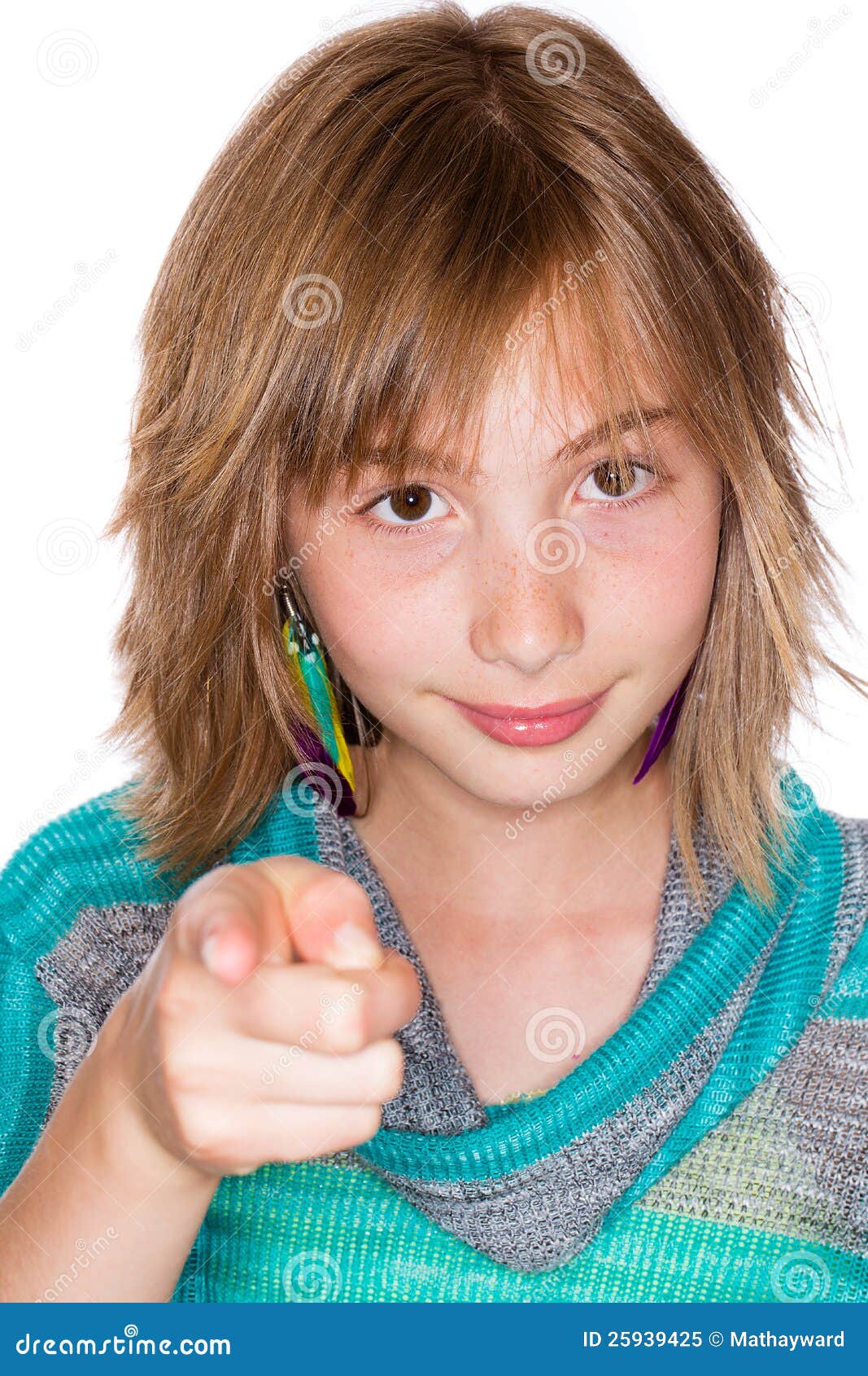 Cute kid pointing finger stock image. Image of desire - 25939425