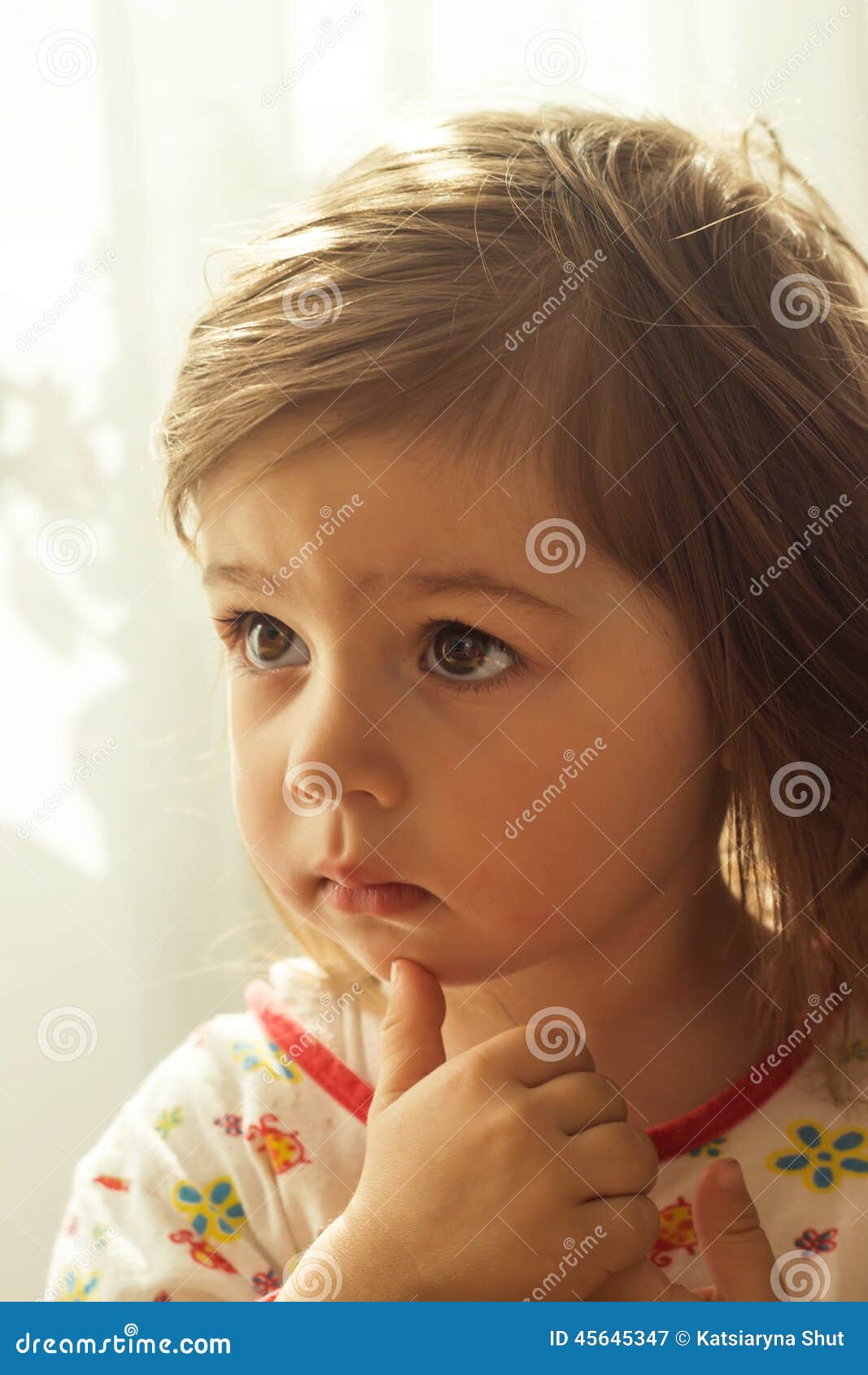 Cute Kid Thinking Royalty-Free Stock Photography | CartoonDealer.com ...