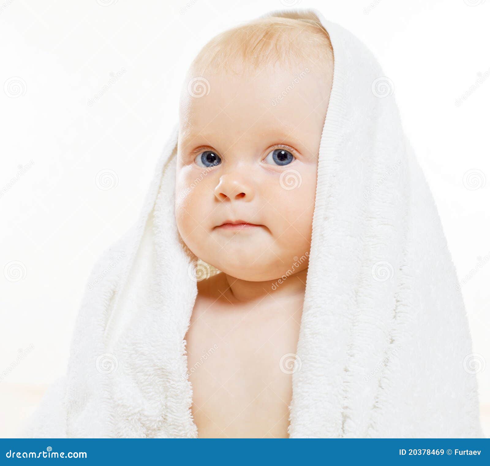 Cute Kid With Towel Royalty-Free Stock Photo | CartoonDealer.com #20378469