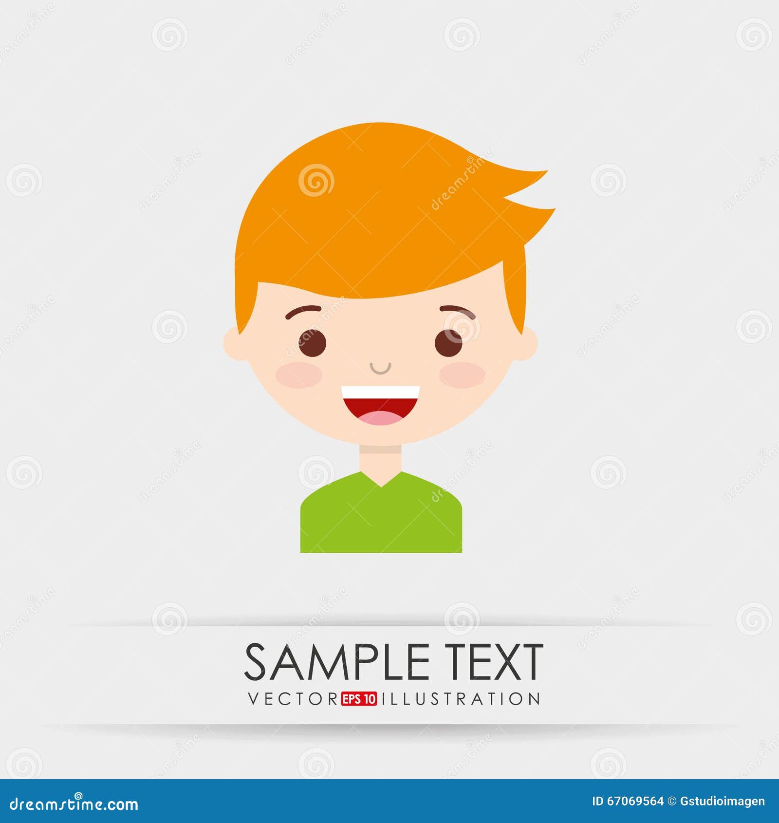 Cute kids design stock illustration. Illustration of childhood - 67069564