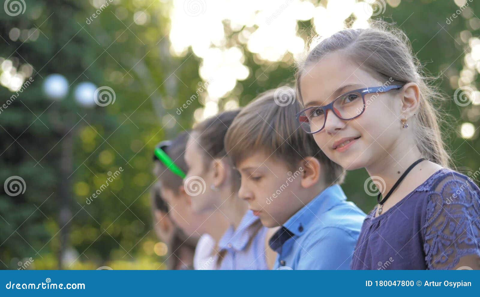 Cute Kids Study with Books and Notebooks Stock Footage - Video of back ...