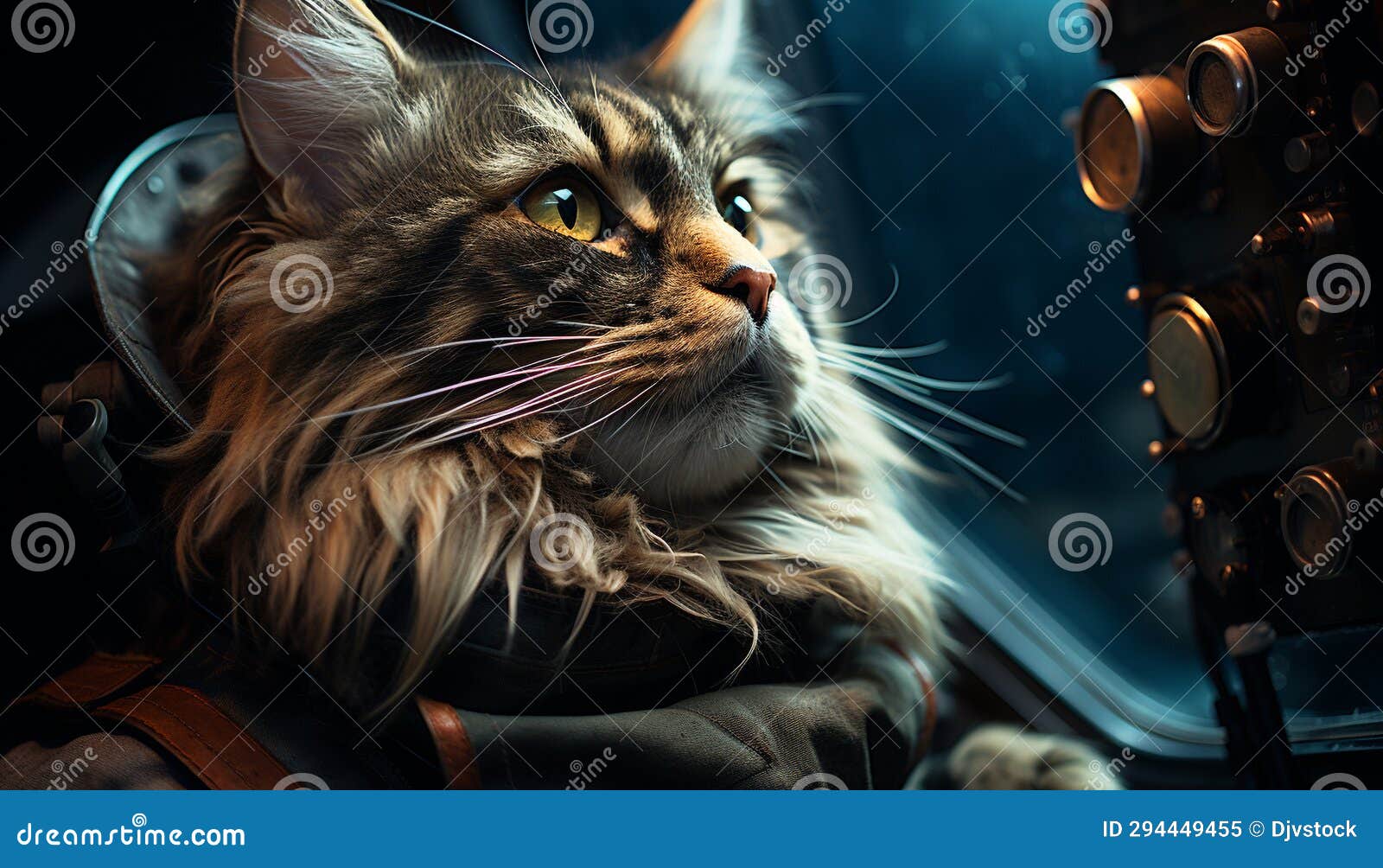 Cute Kitten Sitting, Looking at Camera, Playful, Indoors, Pampered ...