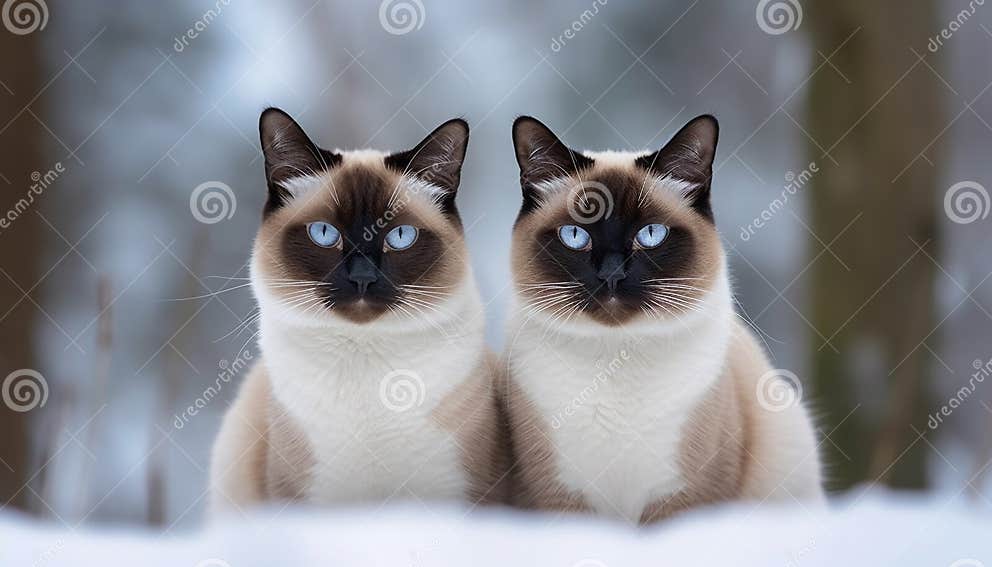 Cute Kitten Sitting Outdoors, Staring at Camera with Playful Curiosity ...