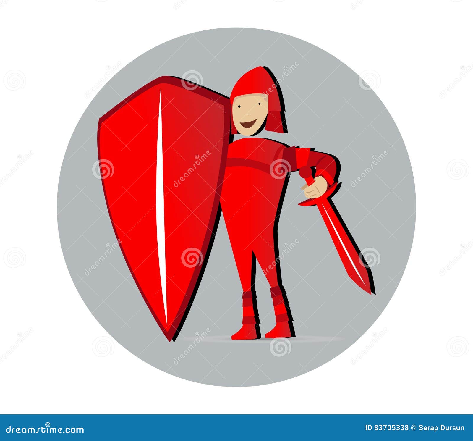 Cute Knight Character Sprites Vector Illustration | CartoonDealer.com ...