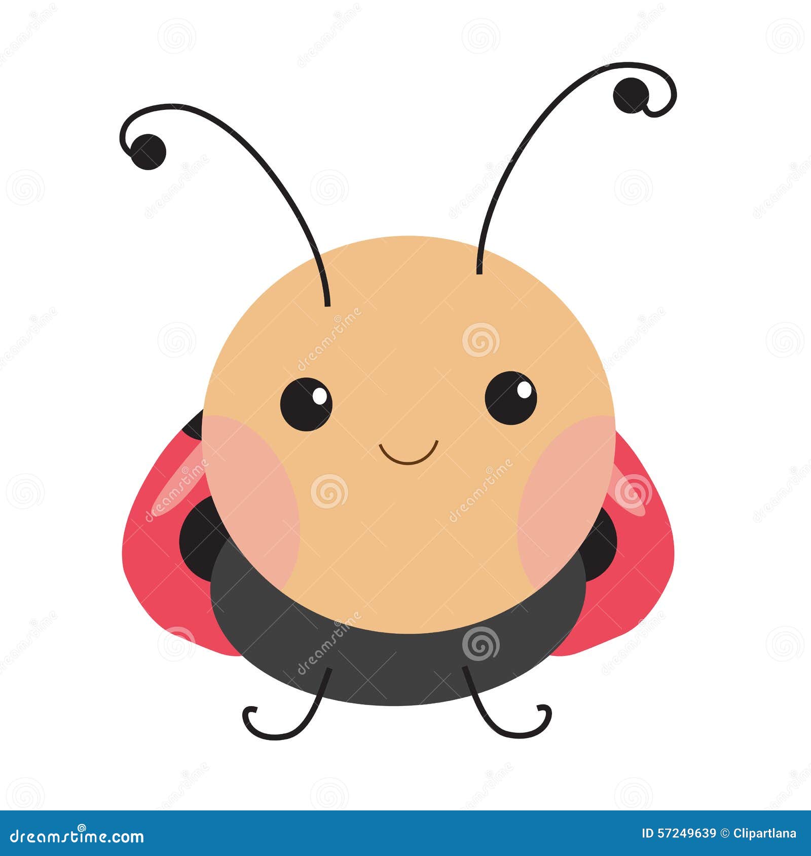 Cute Ladybug Vector Illustration Stock Vector - Illustration of ladybug ... Cute Ladybug Vector Illustration Stock Vector - Illustration of ladybug ...