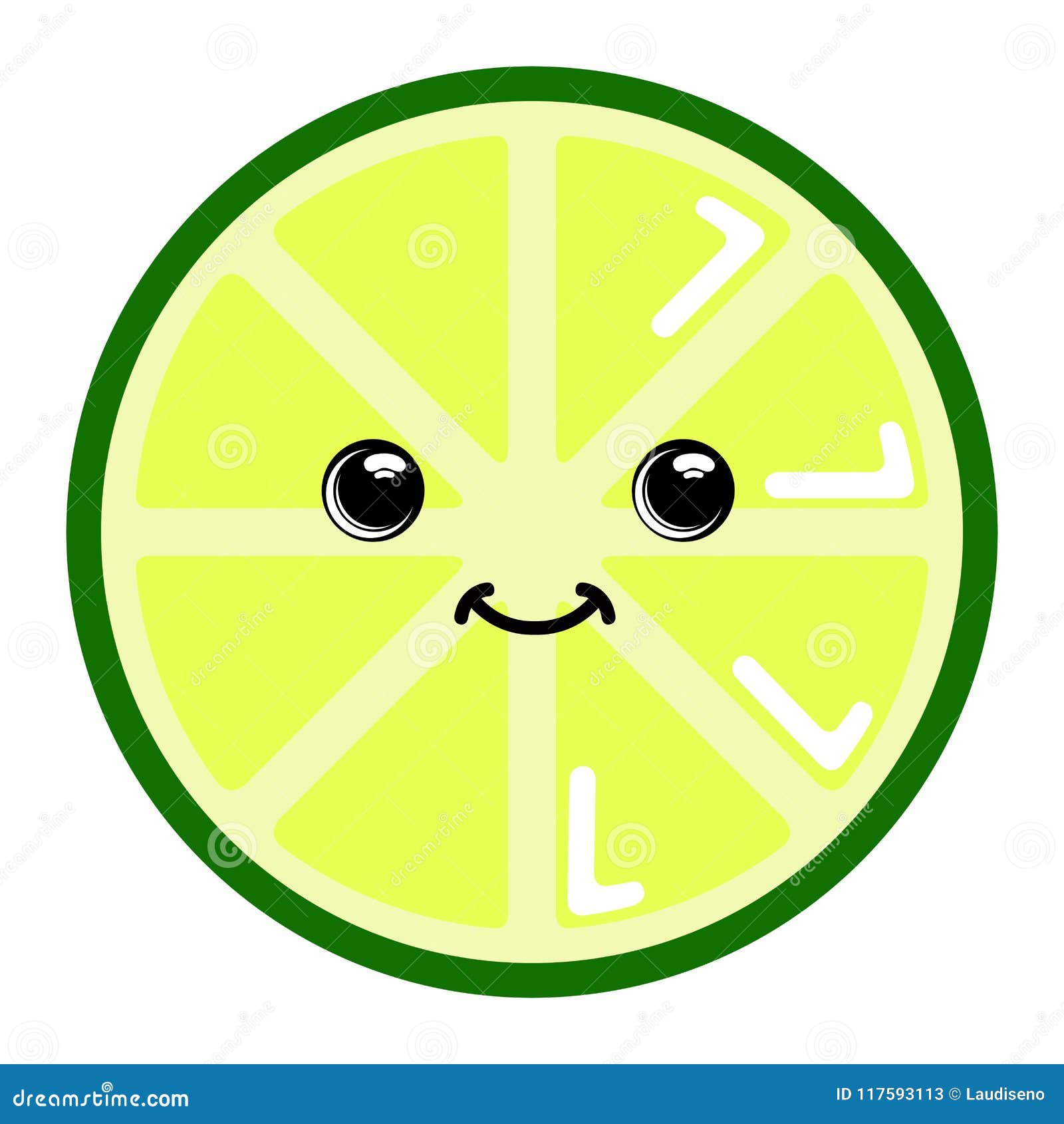 Lemon Emoticon - Face Action Cartoon Cute To Draw The Line Stock ...