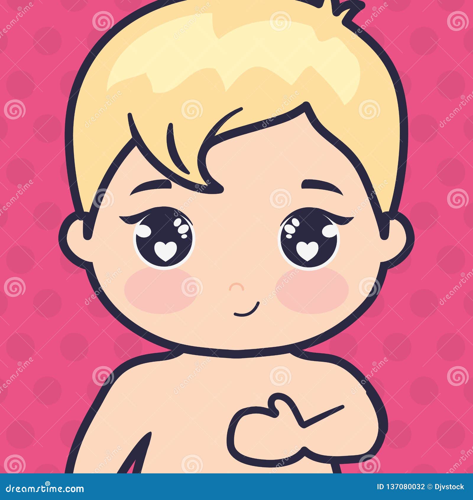 Cute and little baby love stock vector. Illustration of love - 137080032
