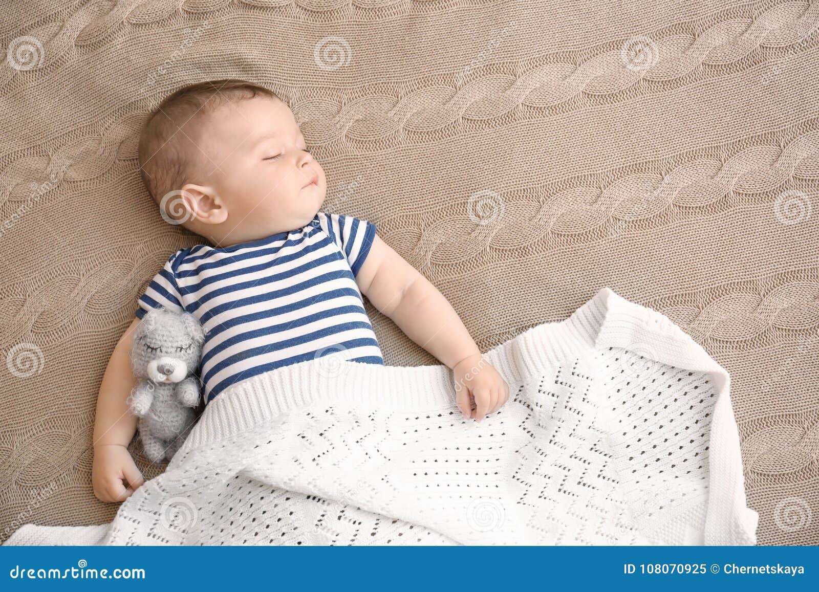 Cute little baby sleeping stock image. Image of background - 108070925