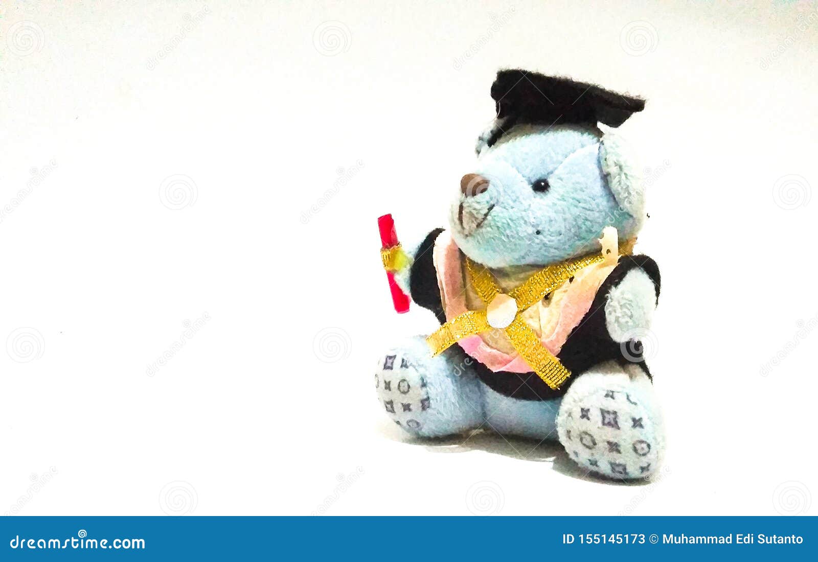 Cute Little Bear Graduation Doll 01 Stock Image - Image of cute ...