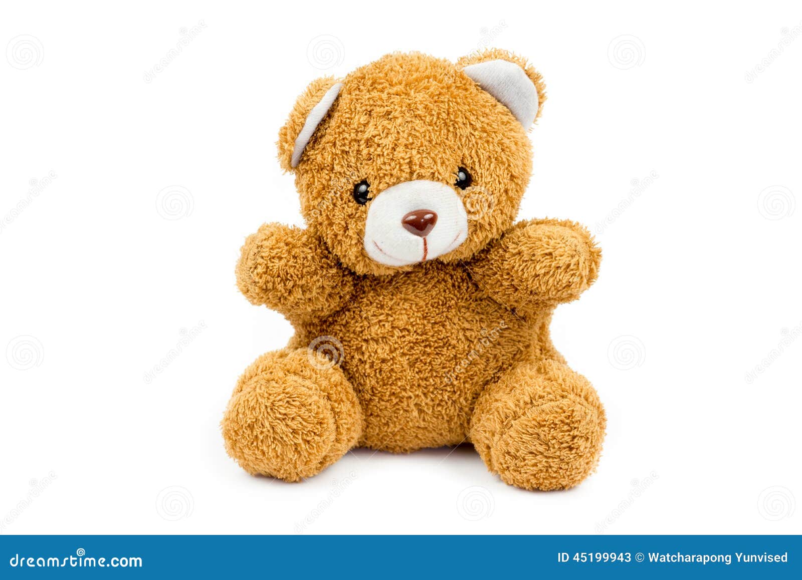 Cute little bear stock image. Image of isolated, cute - 45199943