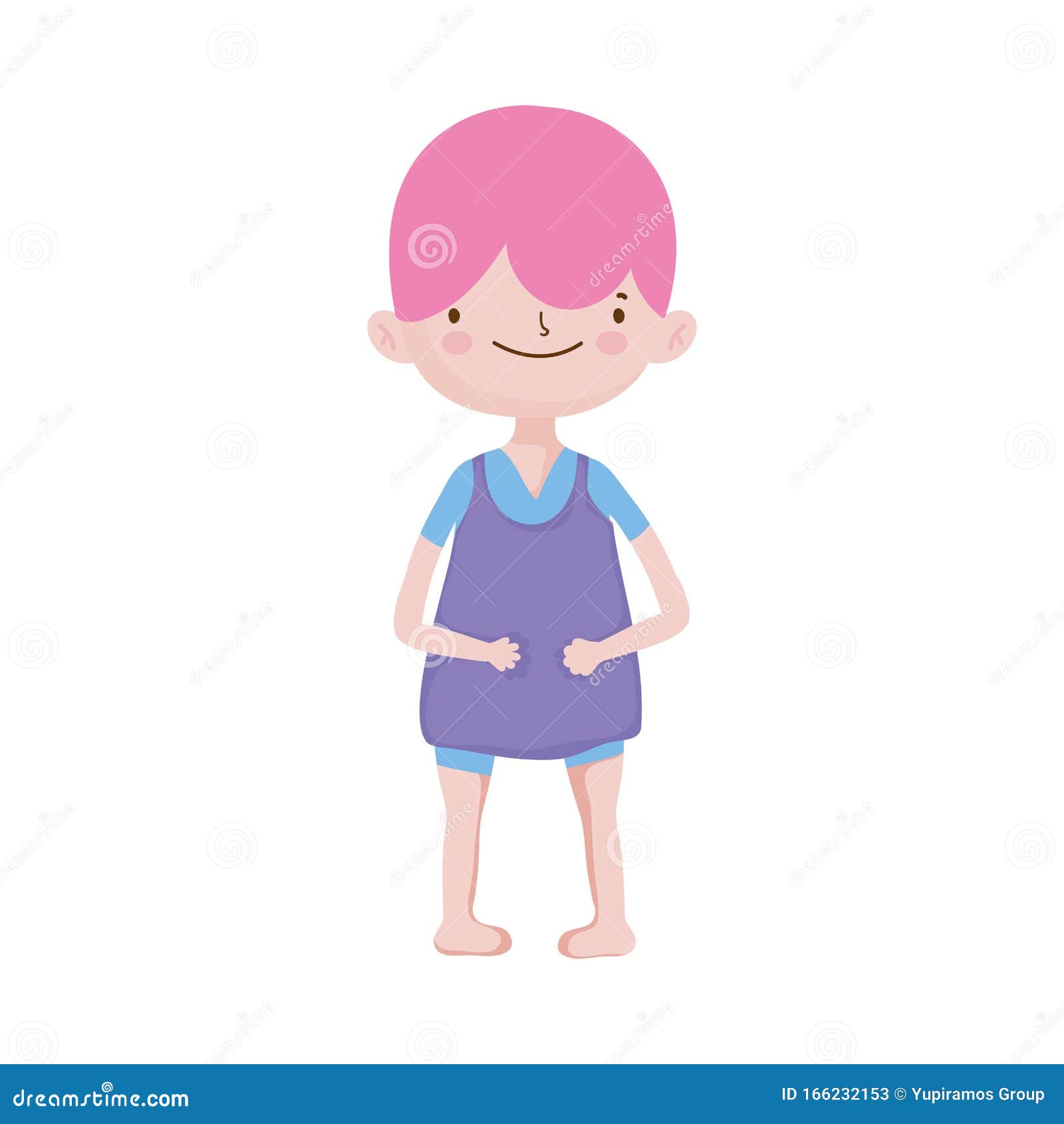 Cute Little Boy Cartoon Character Design Stock Vector - Illustration of ...
