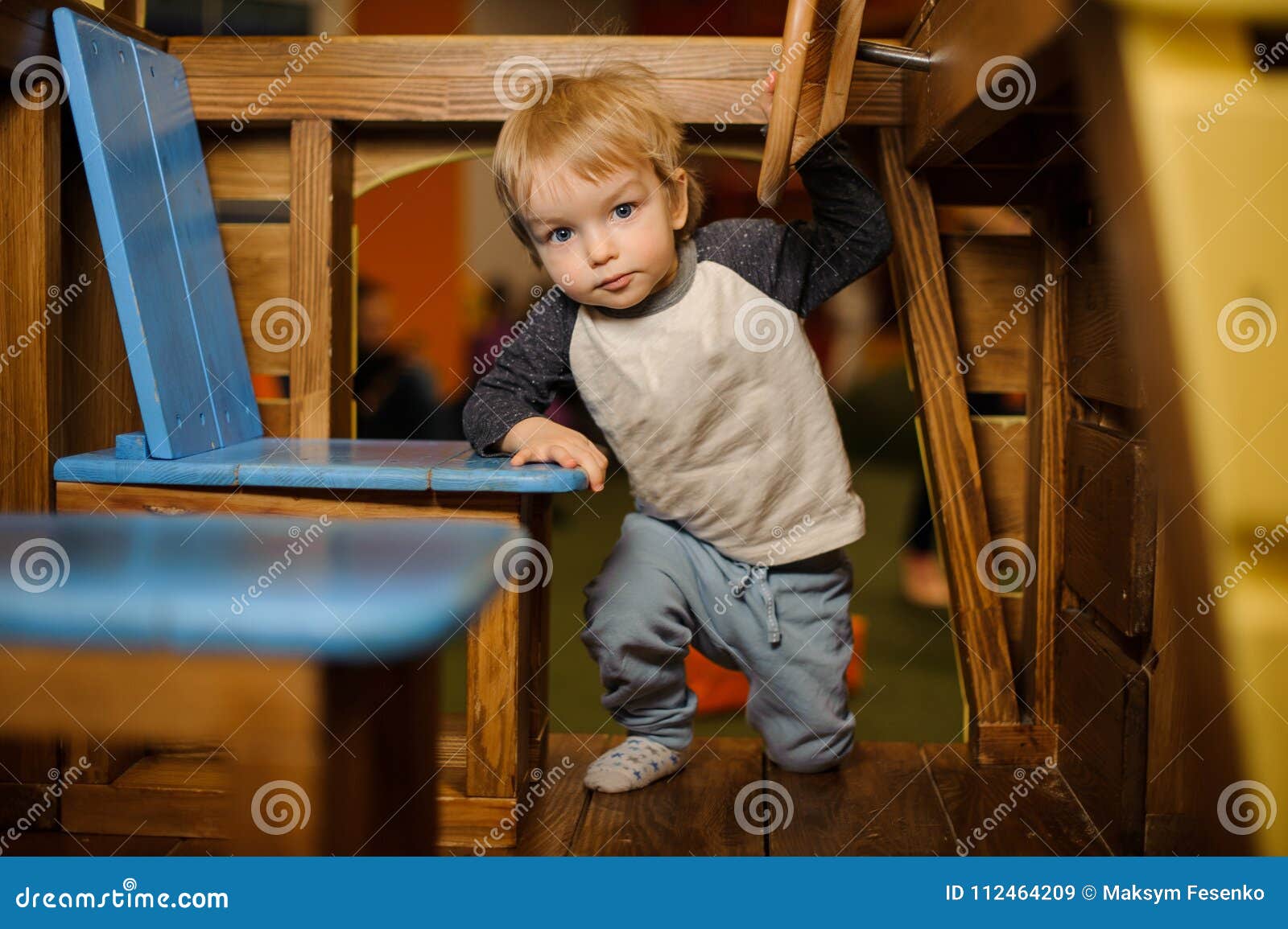 Cute Little Boy Climbing into the Toy Wooden Car Stock Image - Image of ... Cute Little Boy Climbing into the Toy Wooden Car Stock Image - Image of ...