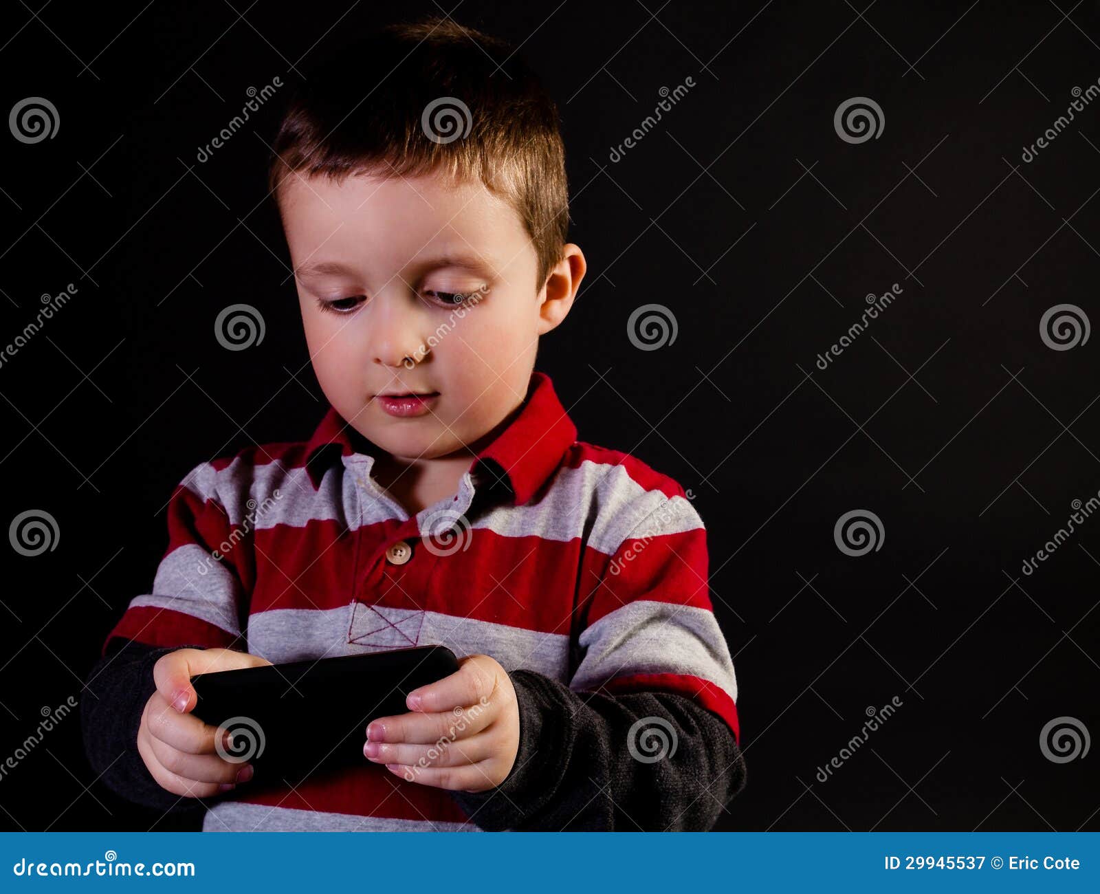 Boy playing video game stock image. Image of male, handsome - 29945537