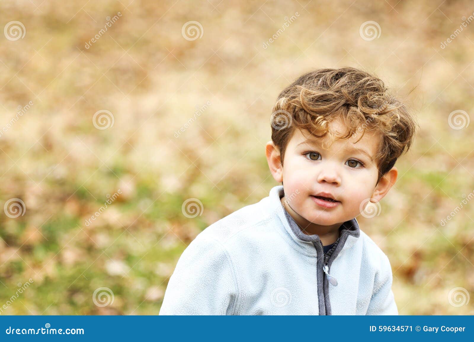 Cute Little Boy Looking at the Camera Stock Image - Image of caucasian ...