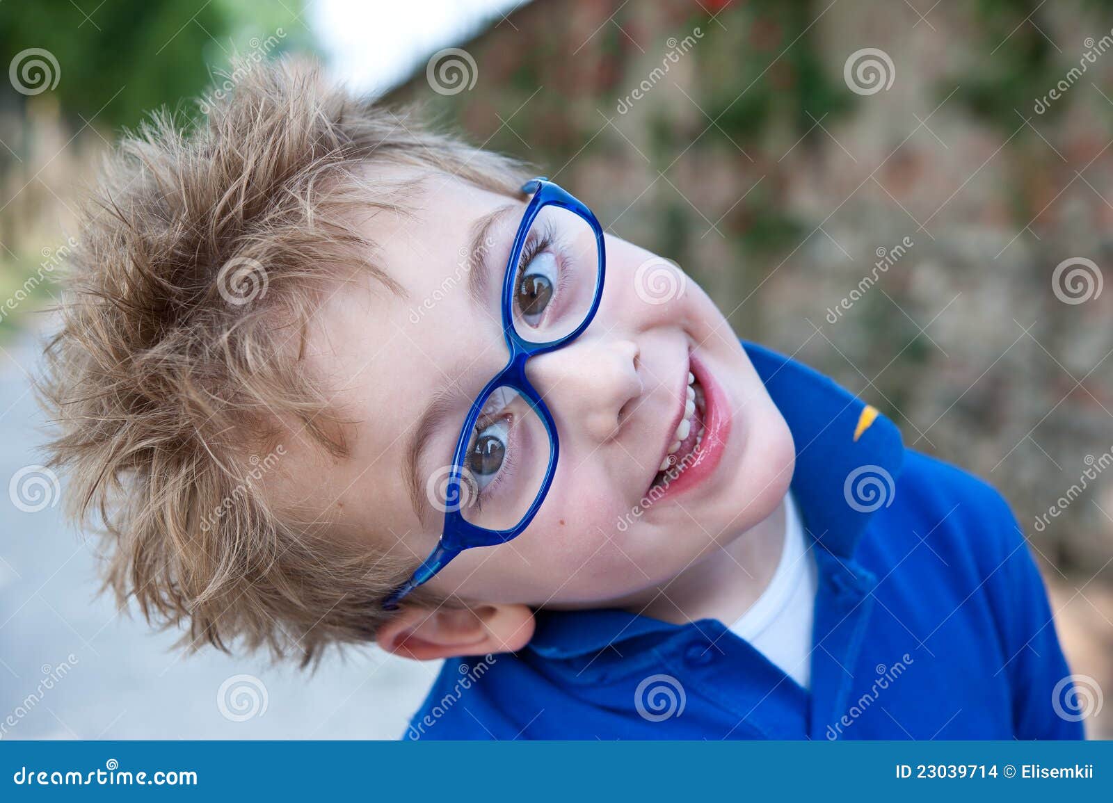 Cute Little Boy Making Face Stock Photo - Image of human, child: 23039714