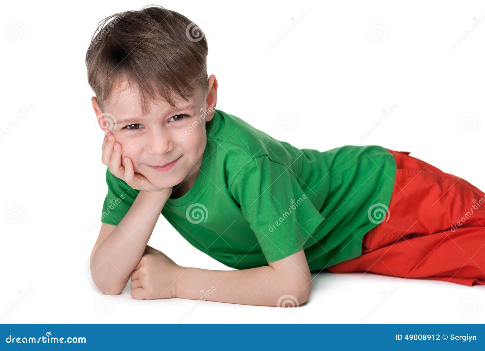 Cute little boy rests stock photo. Image of enjoyment - 49008912