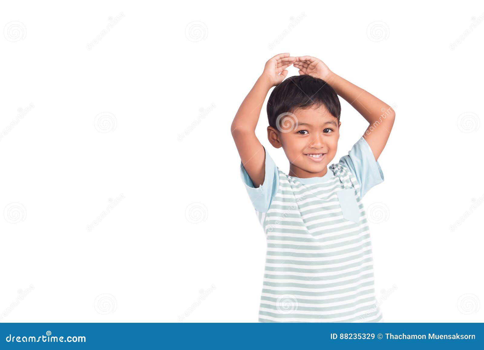 Cute little boy show hand stock image. Image of hands - 88235329