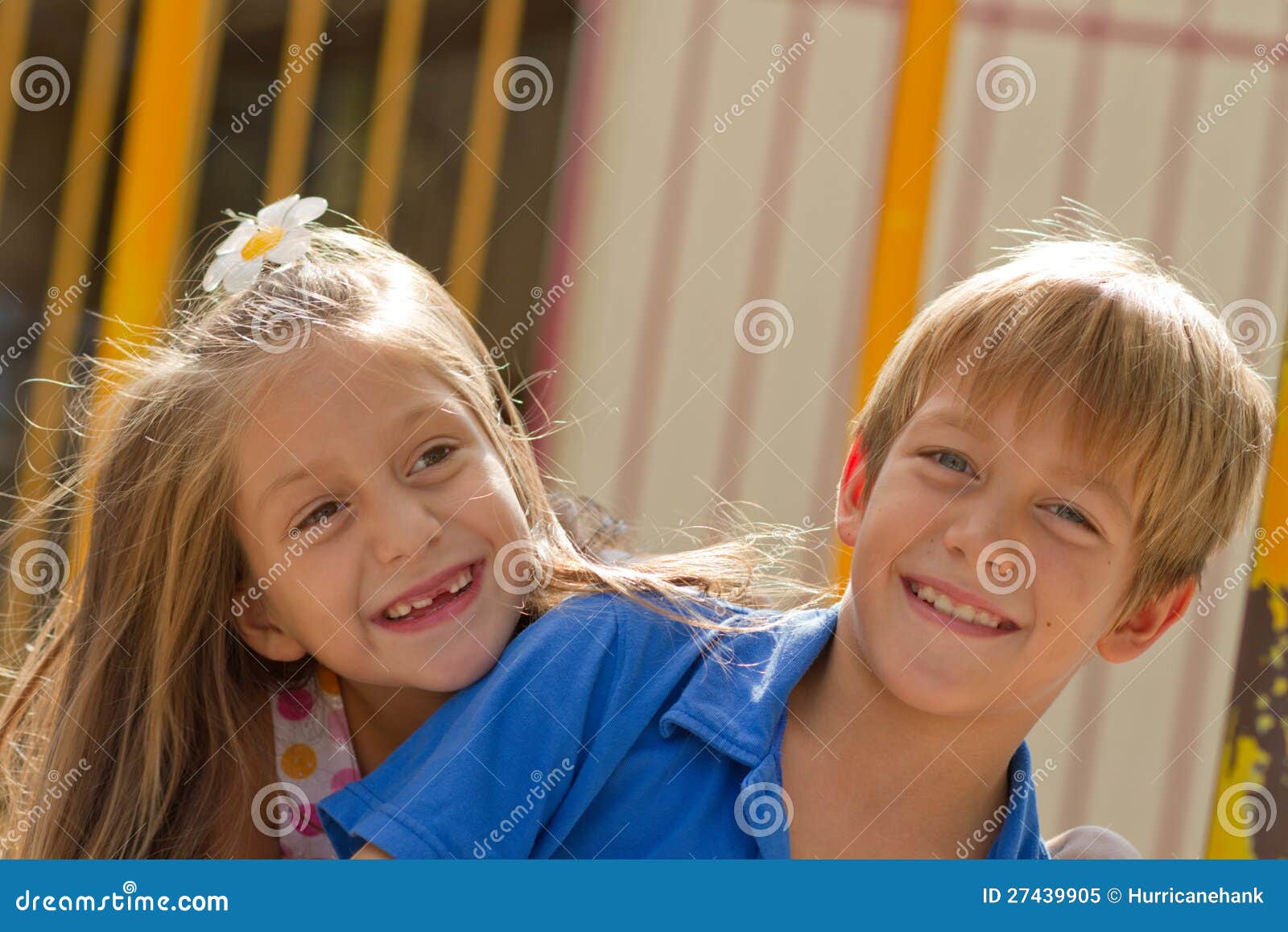 Cute Little Children Friends Stock Image - Image of positive, sister ...