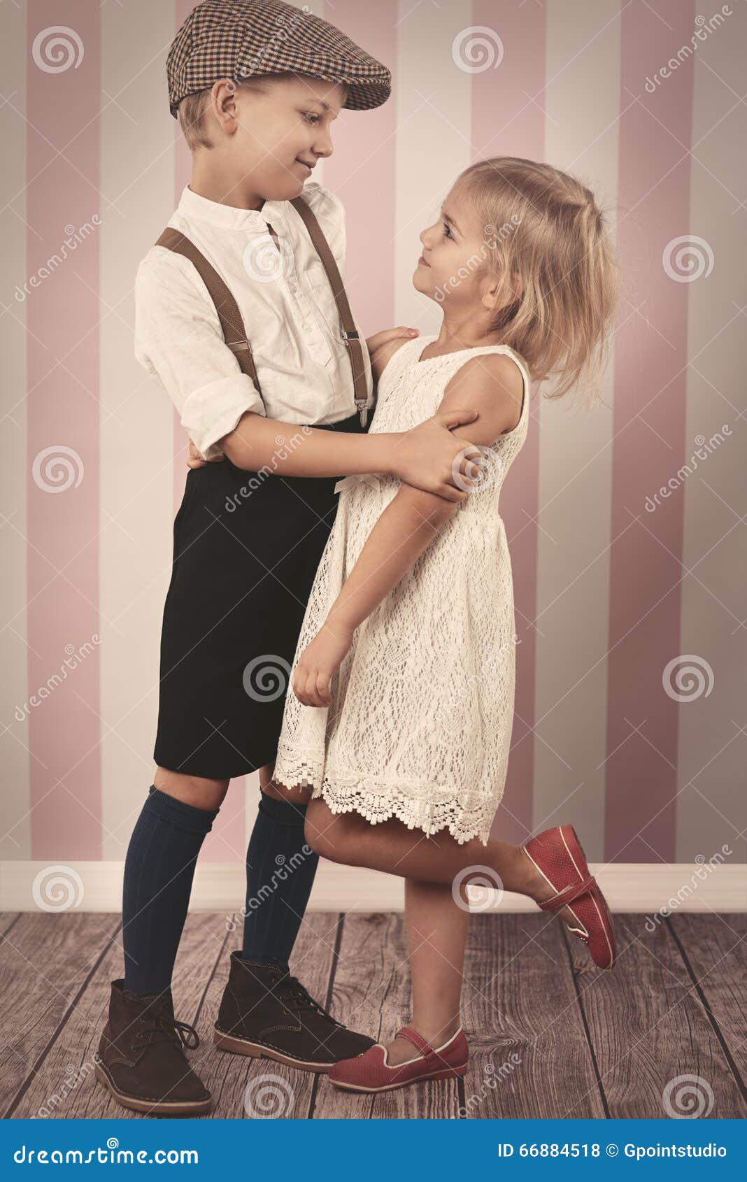 Cute little couple stock photo. Image of holiday, holding - 66884518
