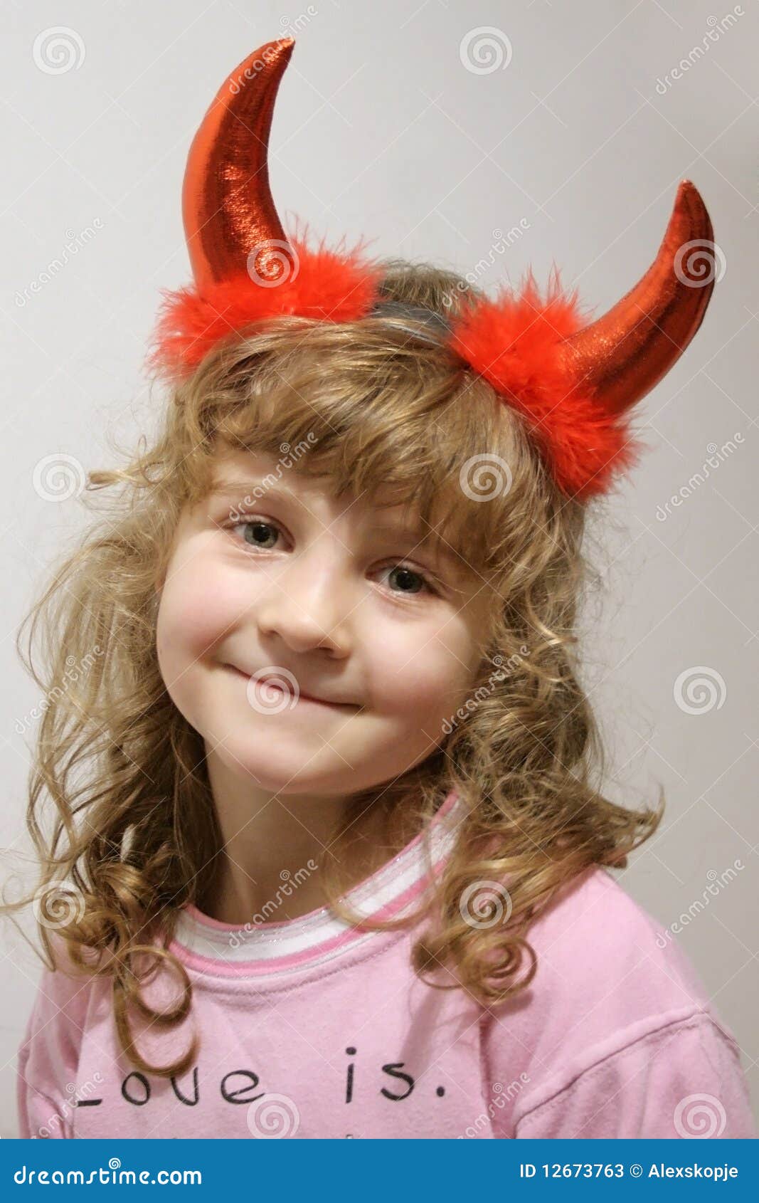 Cute little devil stock image. Image of devil, little - 12673763