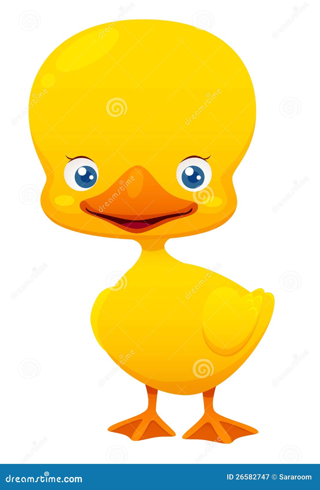 Little Duck Pixels On The Water. Vector Illustration Of A Cross Stitch ...