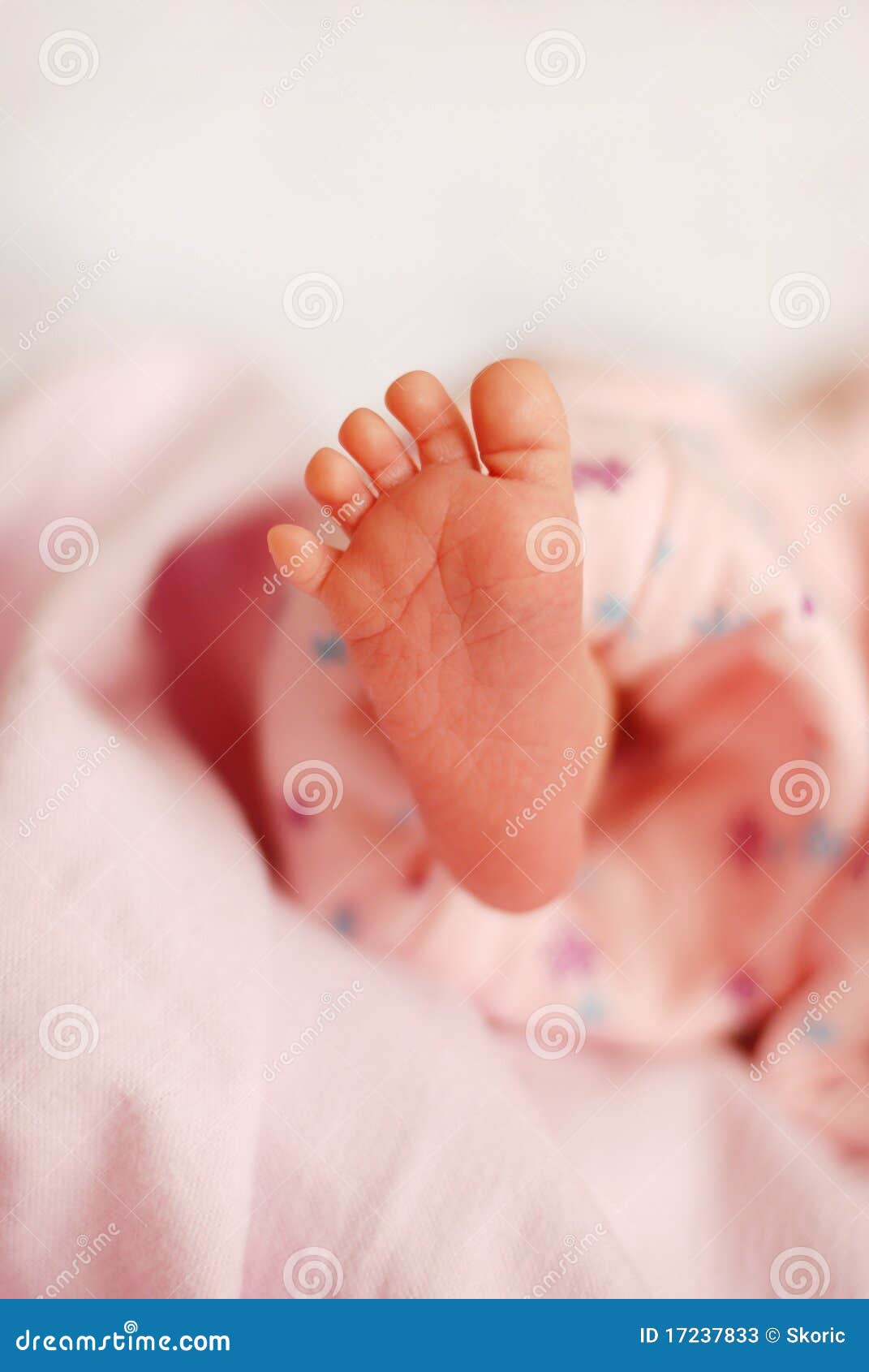 Cute little foot stock image. Image of pink, baby, tiny - 17237833