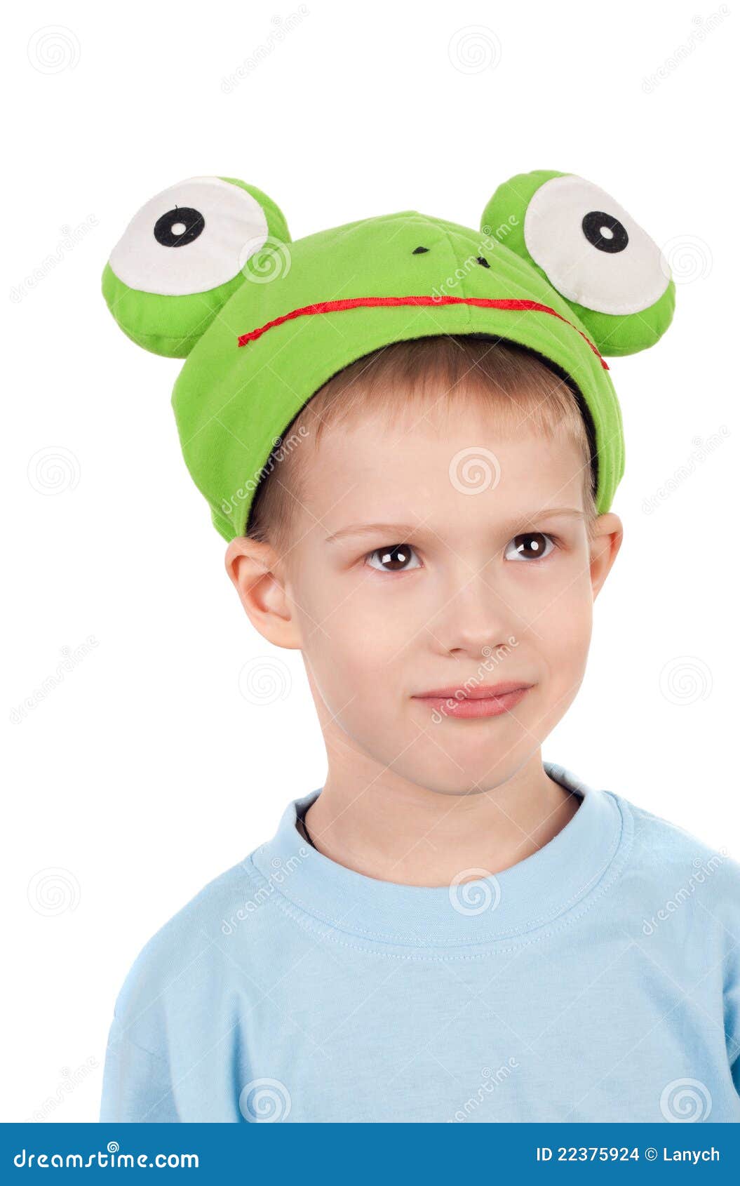 Cute little frog stock photo. Image of newyear, green - 22375924
