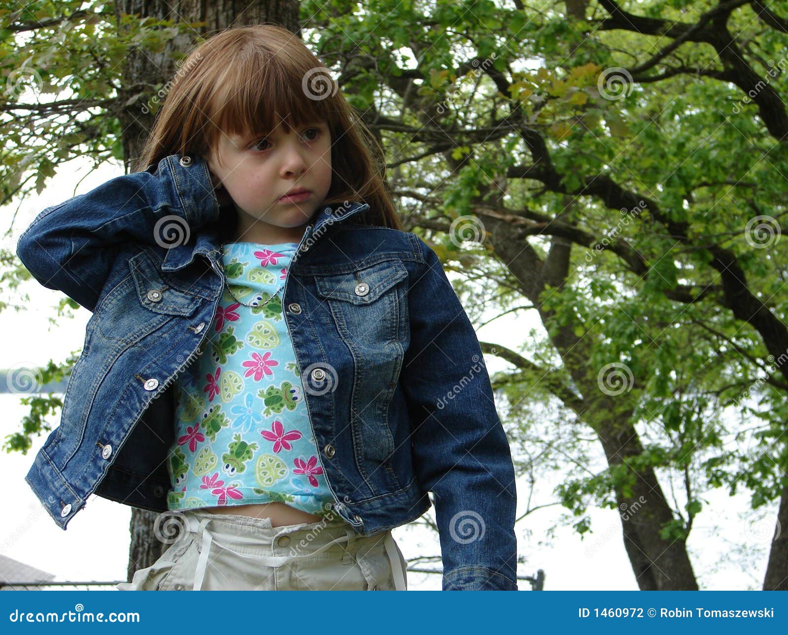 Cute Little Frown stock photo. Image of tree, adorable - 1460972