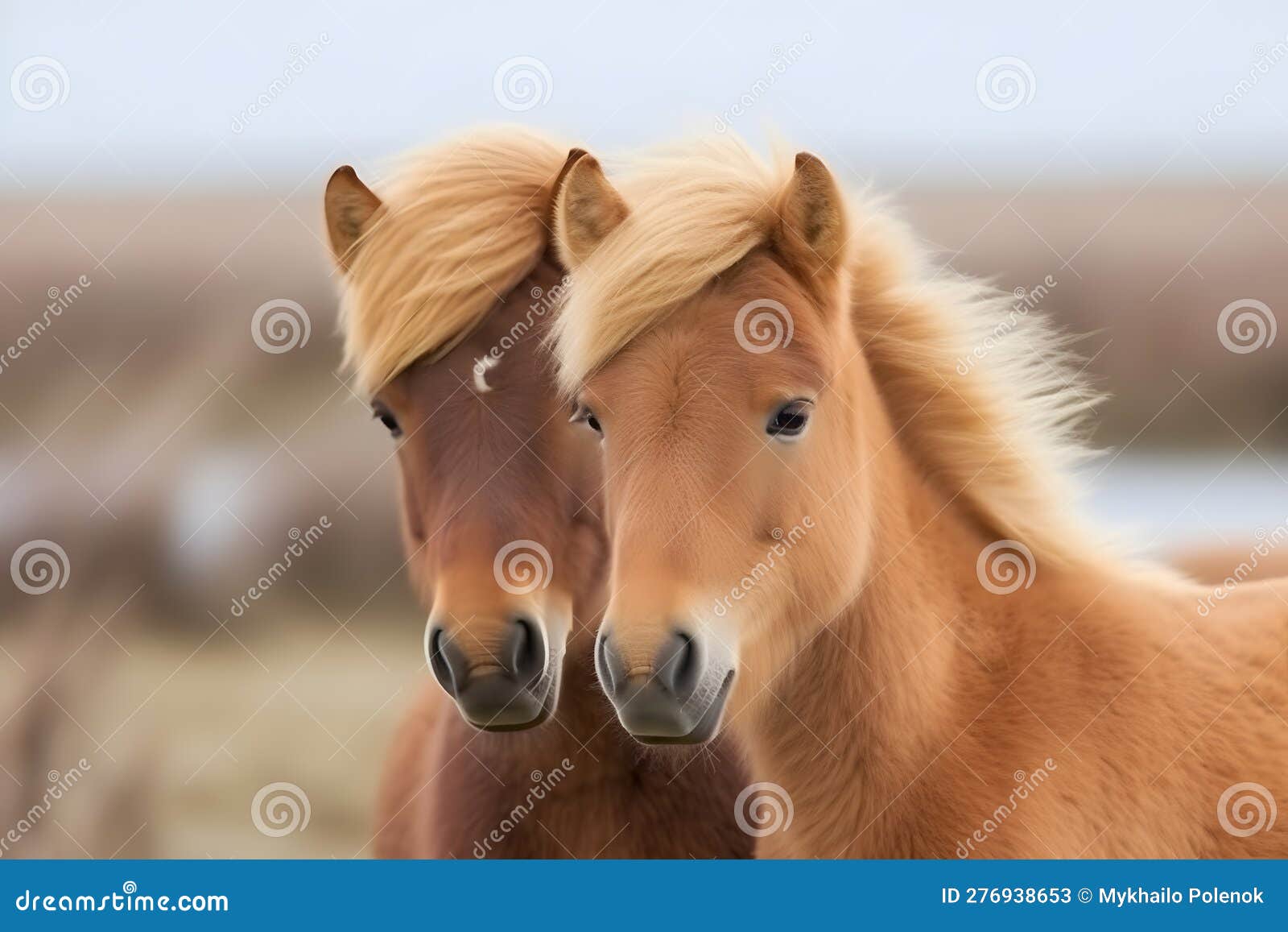 Cute Little Funny Pony. Neural Network AI Generated Stock Illustration ...