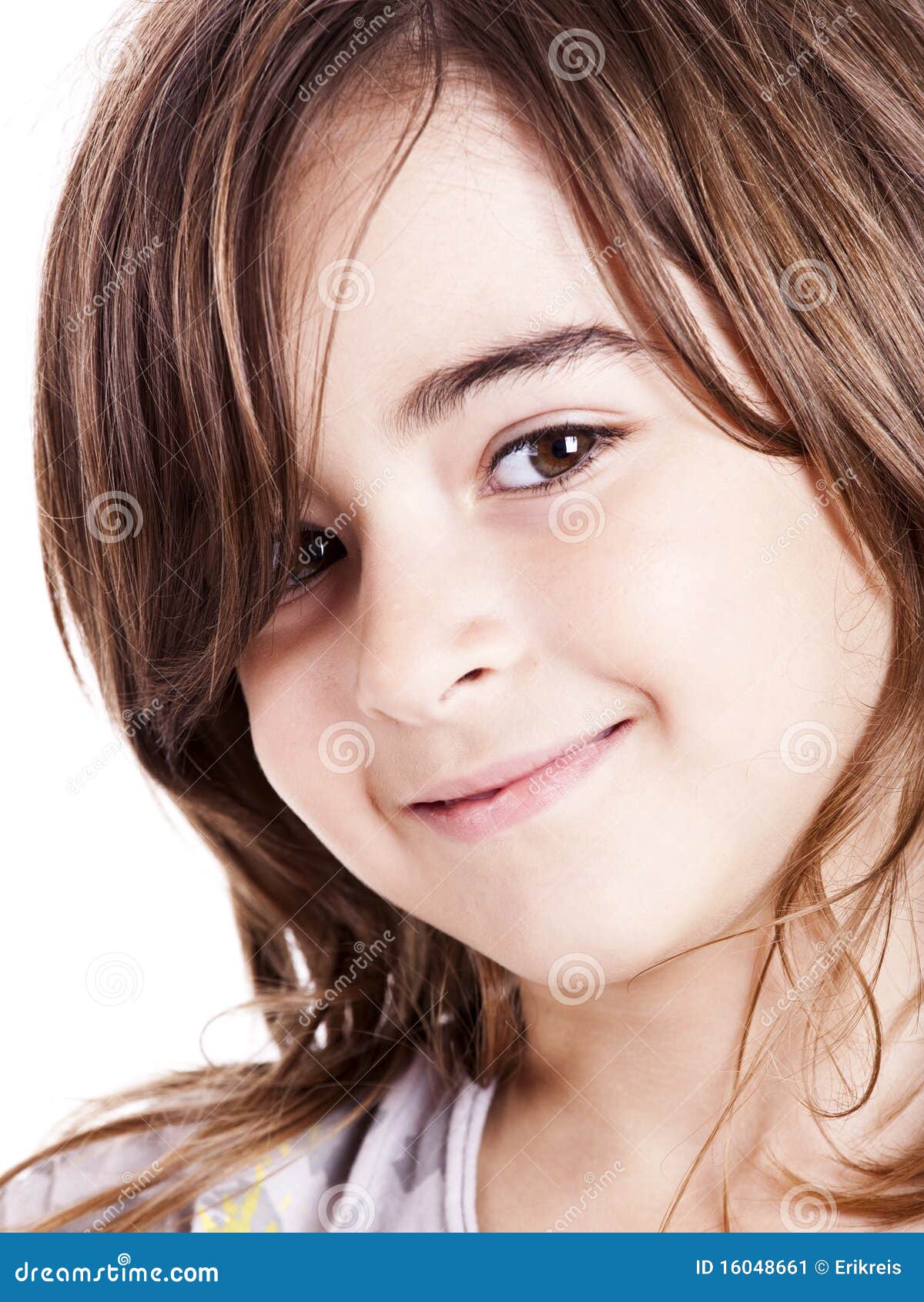 Cute little girl stock image. Image of children, beautiful - 16048661