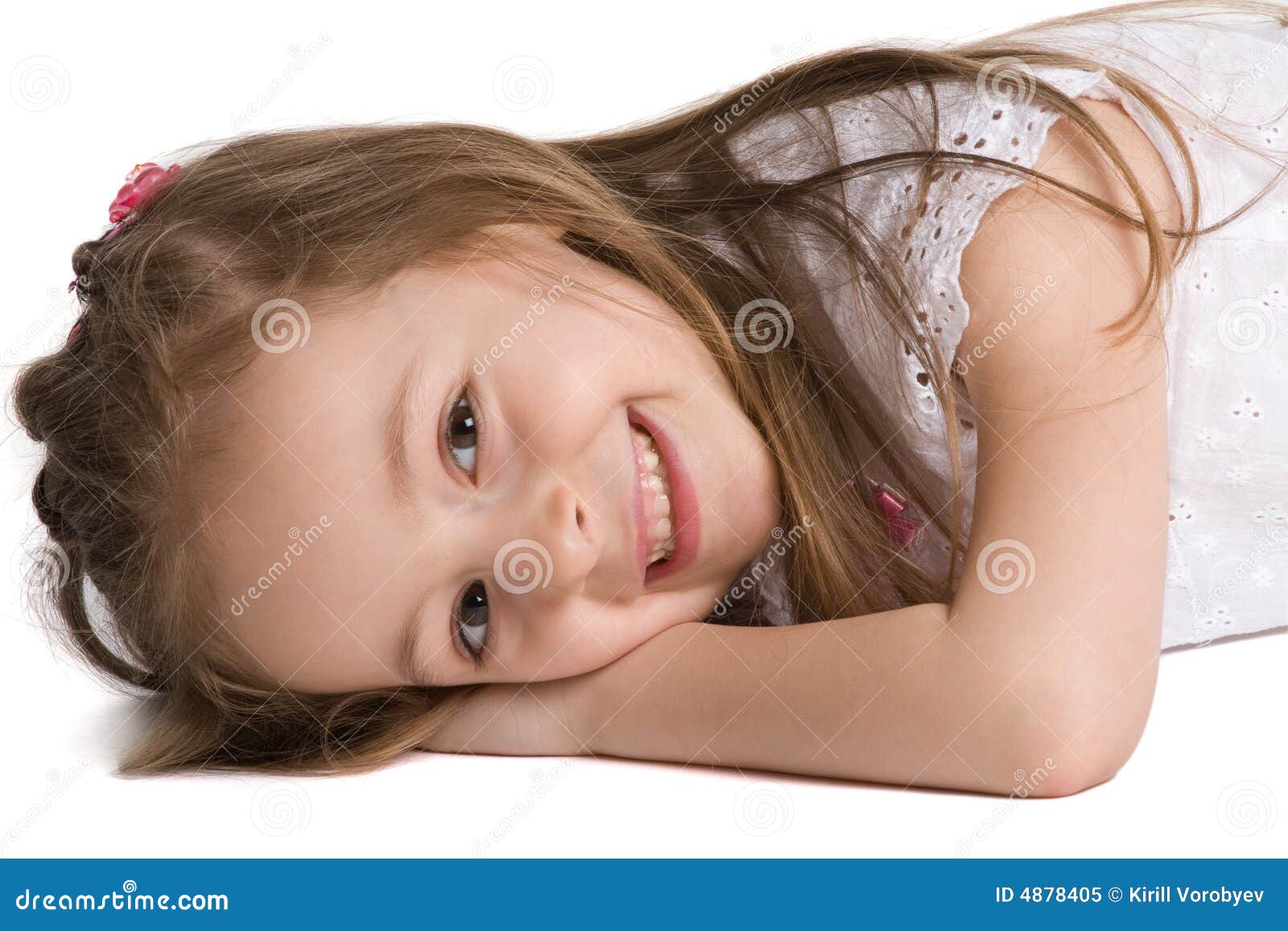 Cute little girl stock image. Image of happy, life, happiness - 4878405