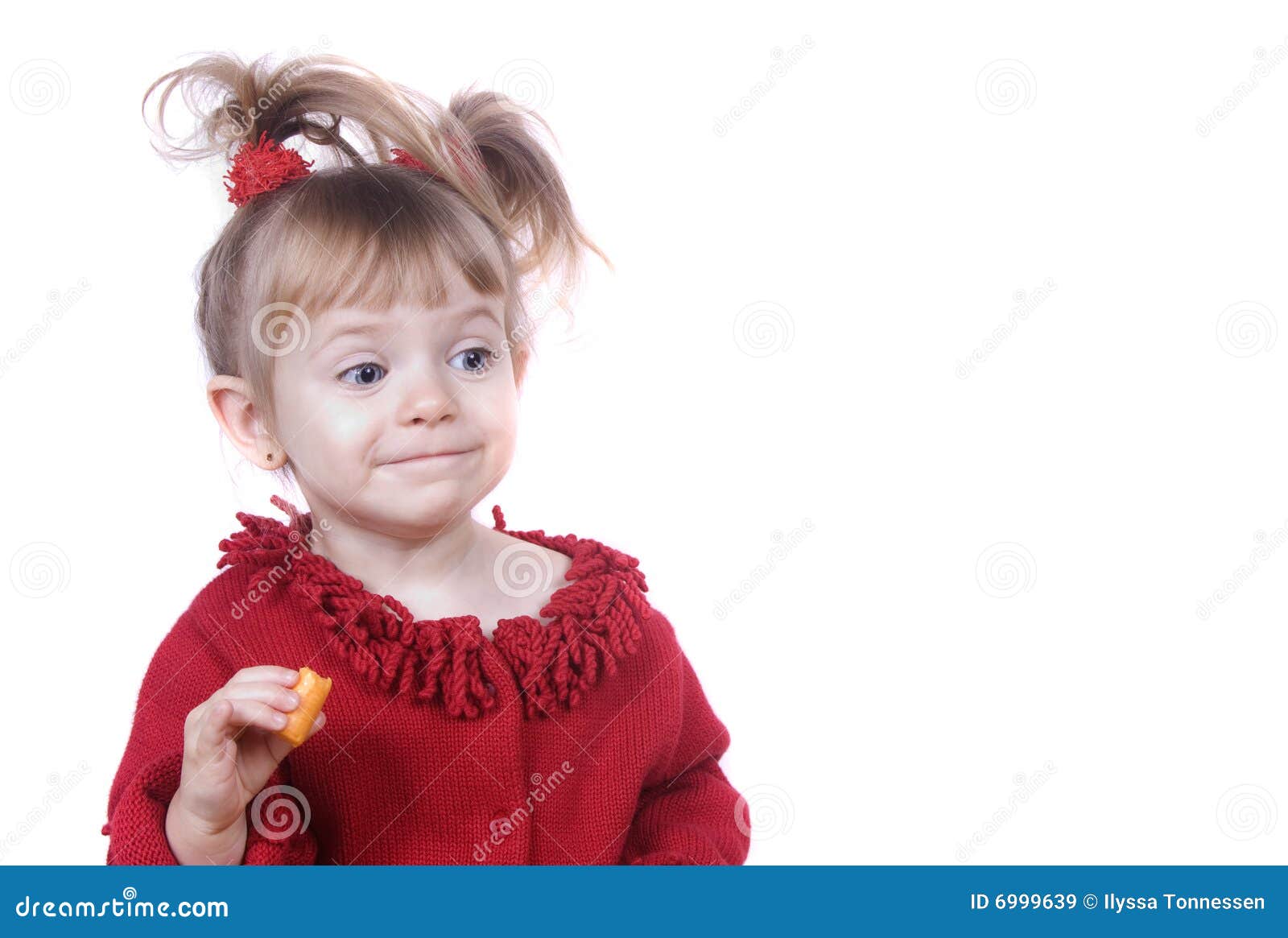 Cute Little Girl Acting Silly Stock Image - Image of toddler, copy: 6999639