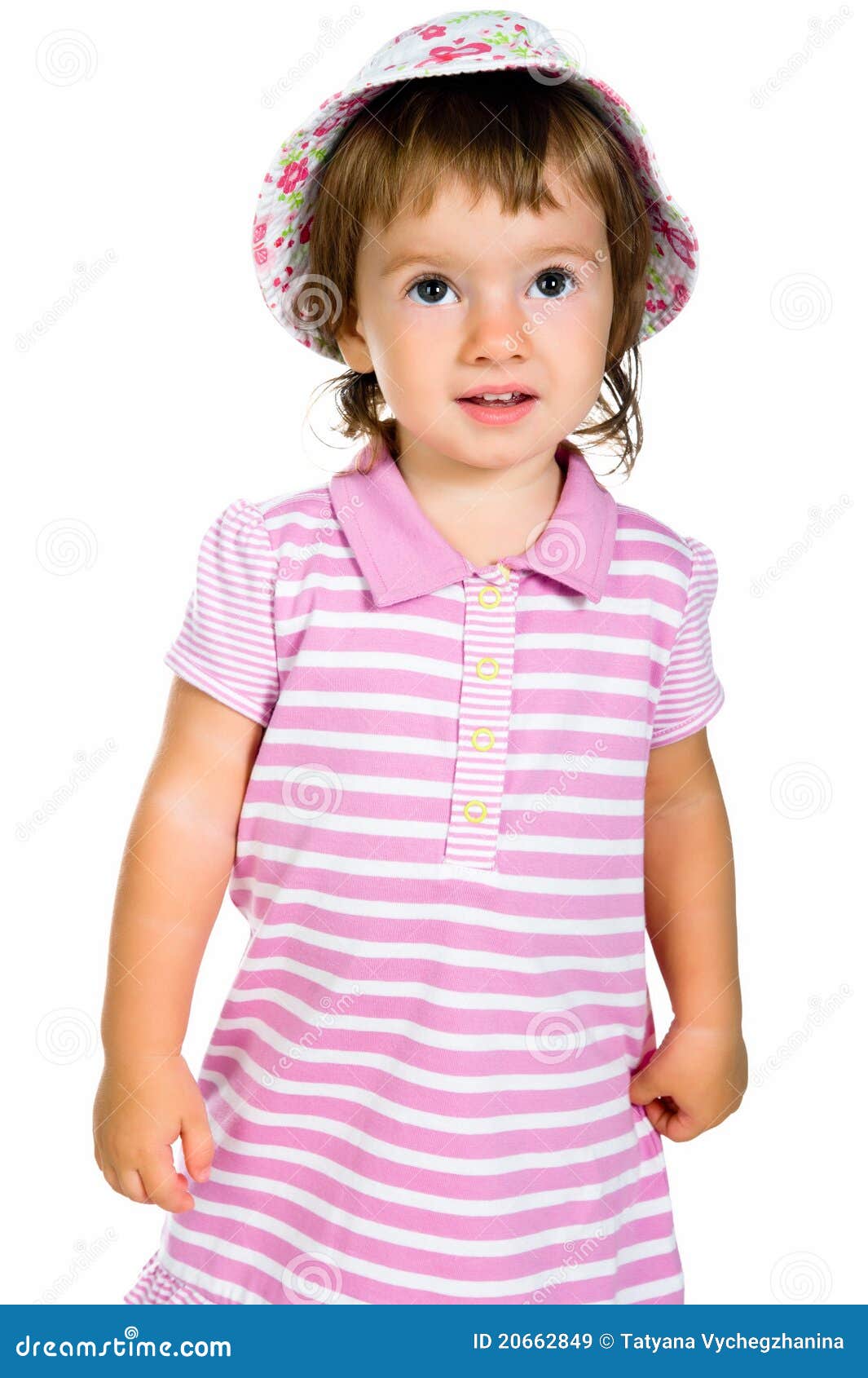 Cute little girl close-up stock image. Image of positivity - 20662849