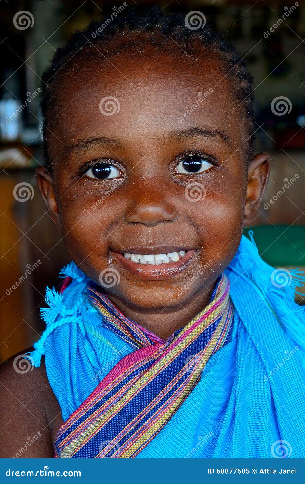 Cute Little Girl, Diani, Kenya Editorial Image - Image of person, diani ...