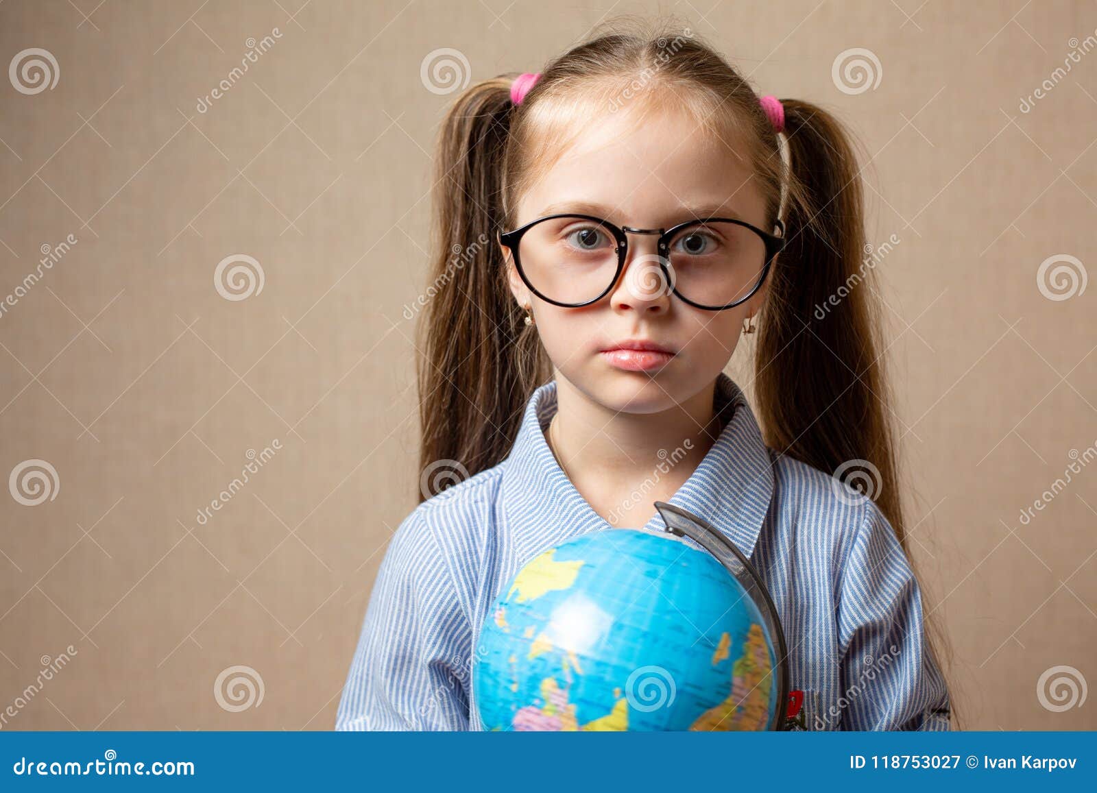 Cute Little Girl with Globe. Stock Image - Image of girl, crop: 118753027 Cute Little Girl with Globe. Stock Image - Image of girl, crop: 118753027