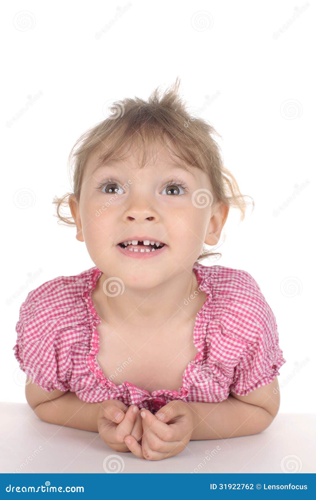 Cute little girl smiling stock photo. Image of happy - 31922762