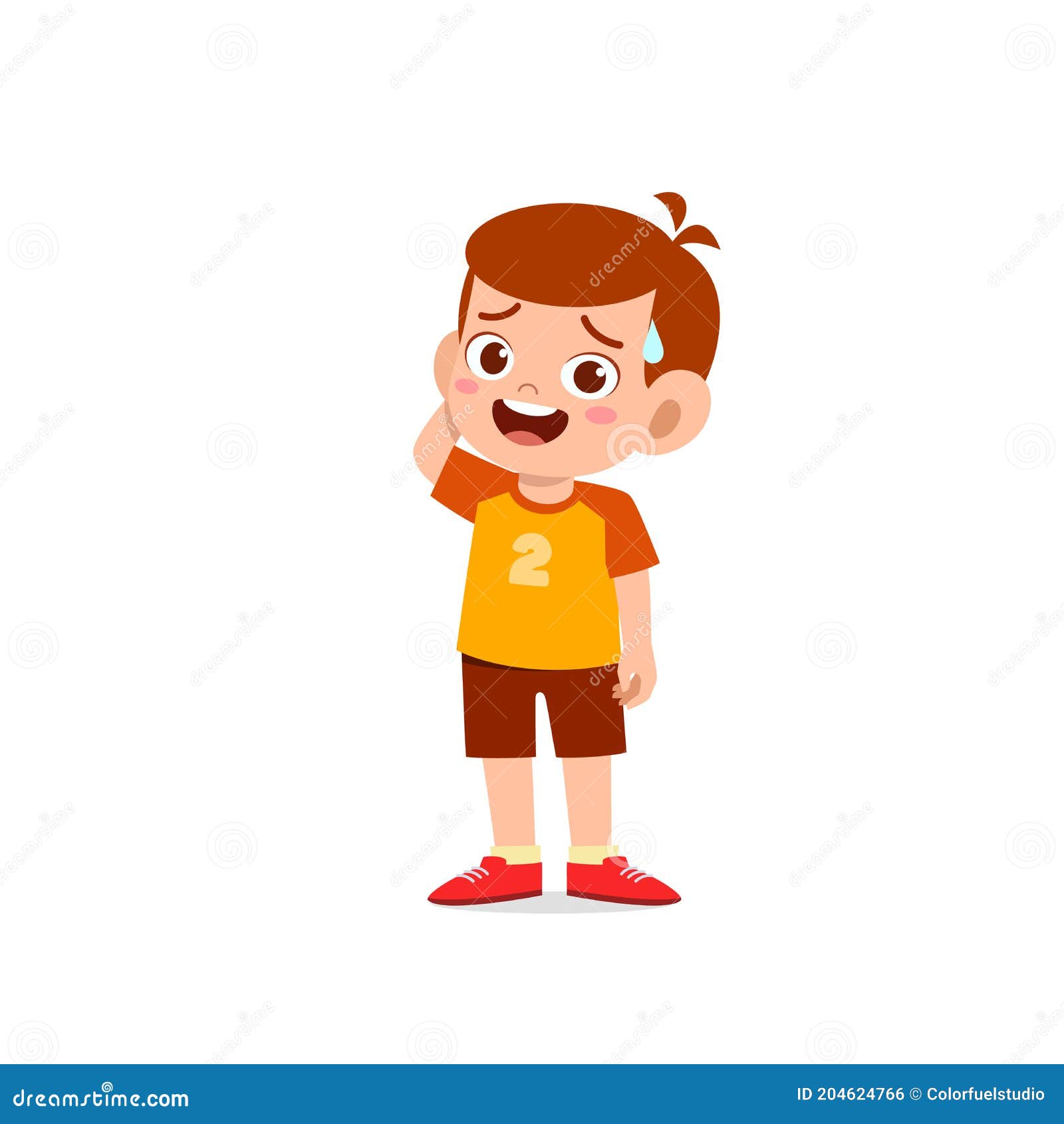 Confused Kid Cartoon Stock Illustrations – 1,488 Confused Kid Cartoon ...