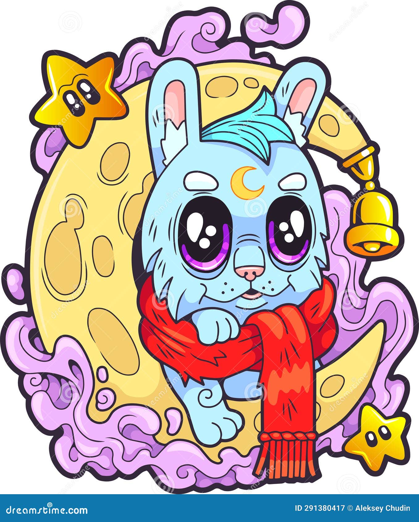 Moon Rabbit, Moon Cake, Teapot, Osmanthus Fragrans For Moon Festival ...