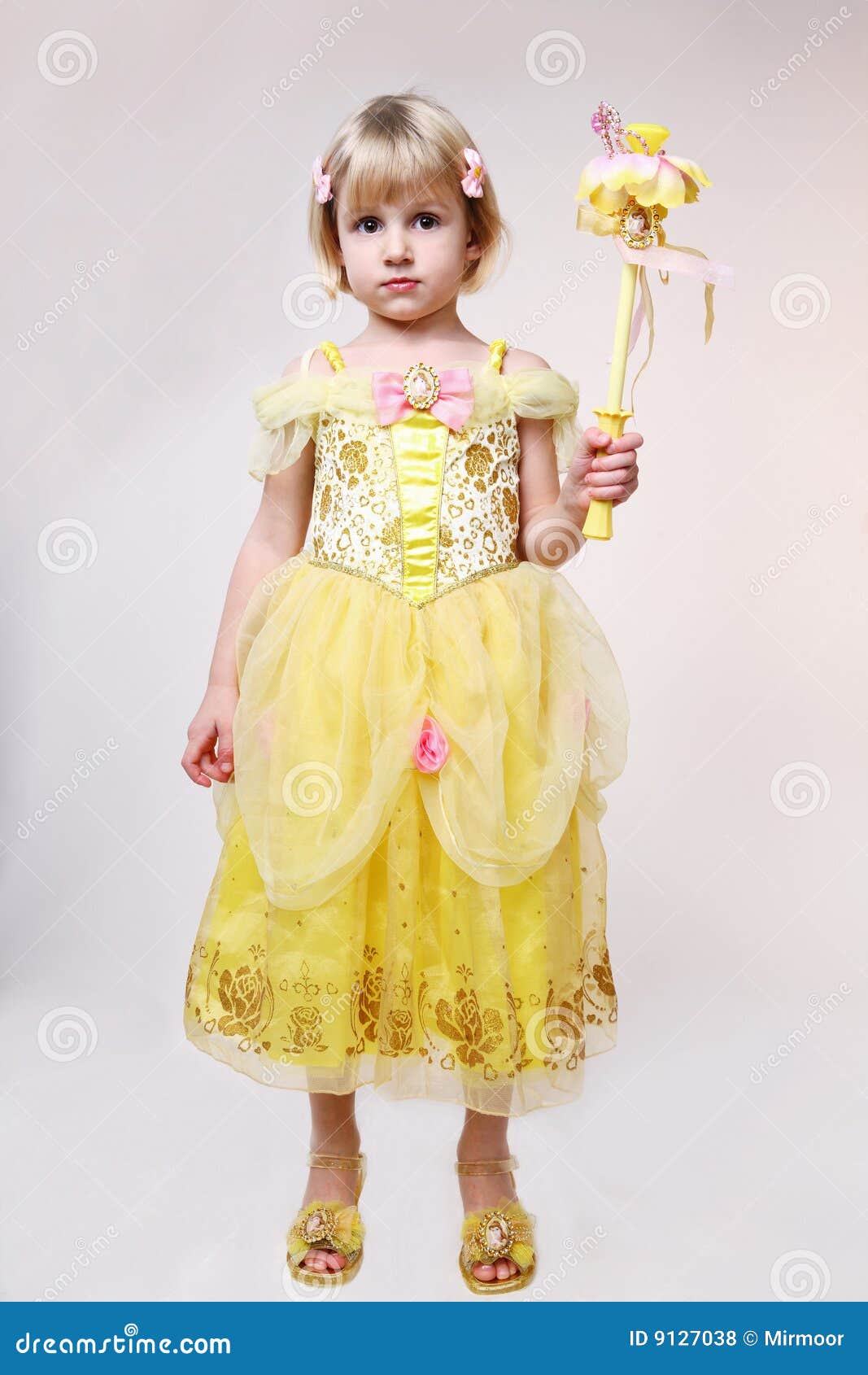 Cute little princess. stock photo. Image of magic, happiness - 9127038