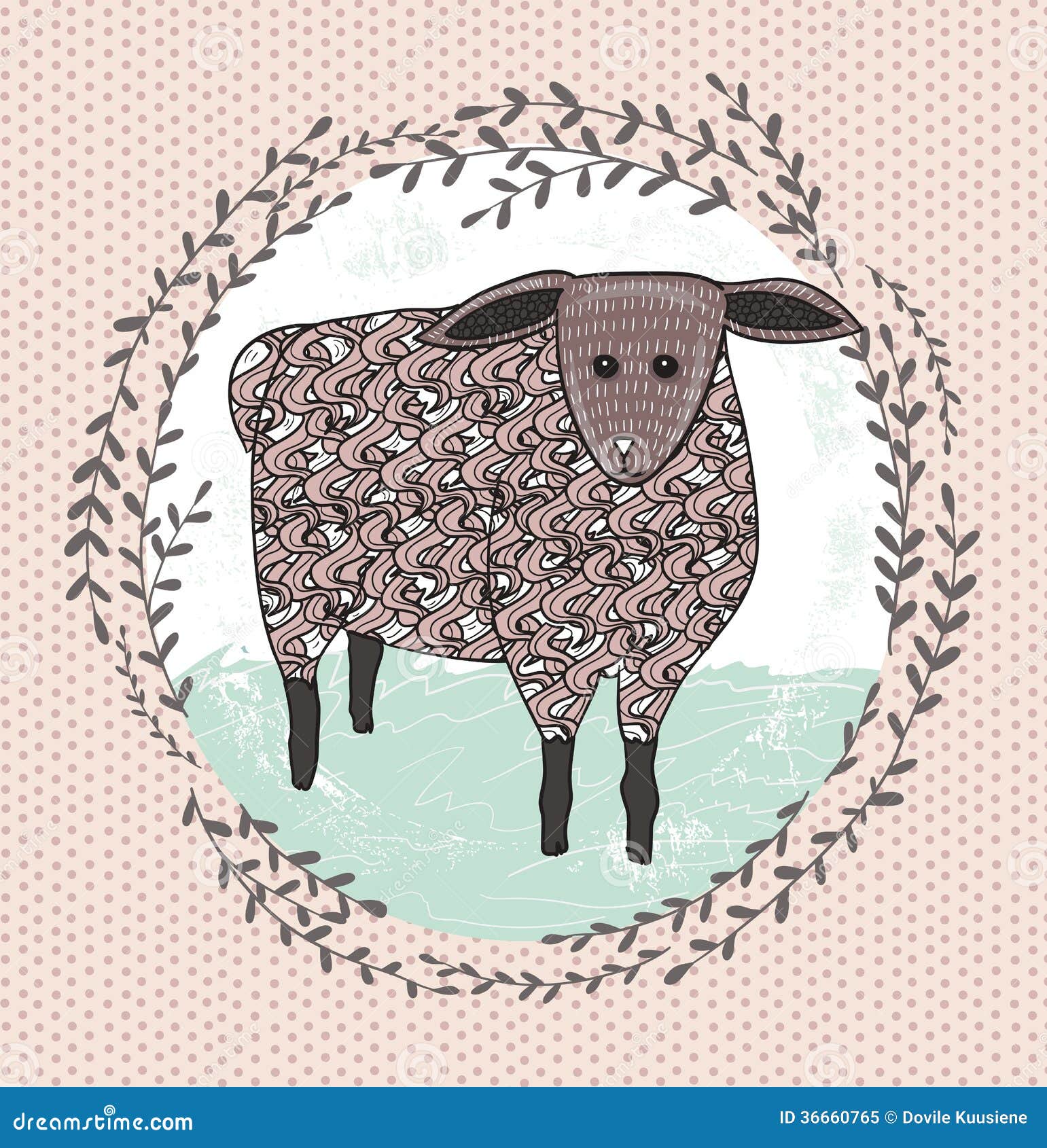 Sheep Illustration, Drawing, Engraving, Ink, Line Art, Vector ...
