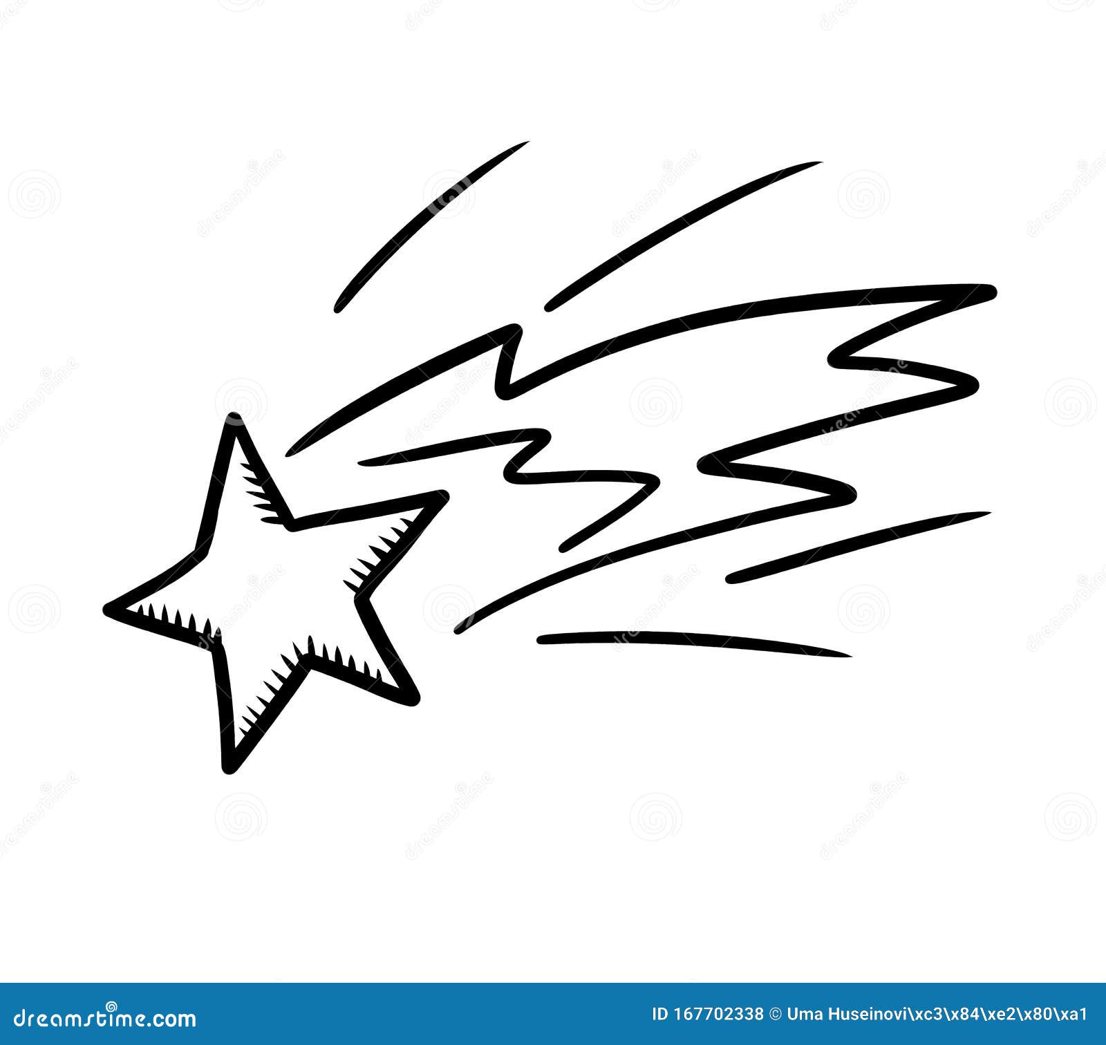 Shooting Star Doodle Stock Illustrations – 1,054 Shooting Star Doodle ...