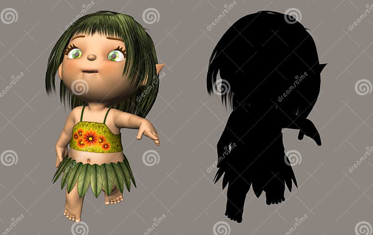 Cute Little Thing stock illustration. Illustration of render - 2178150