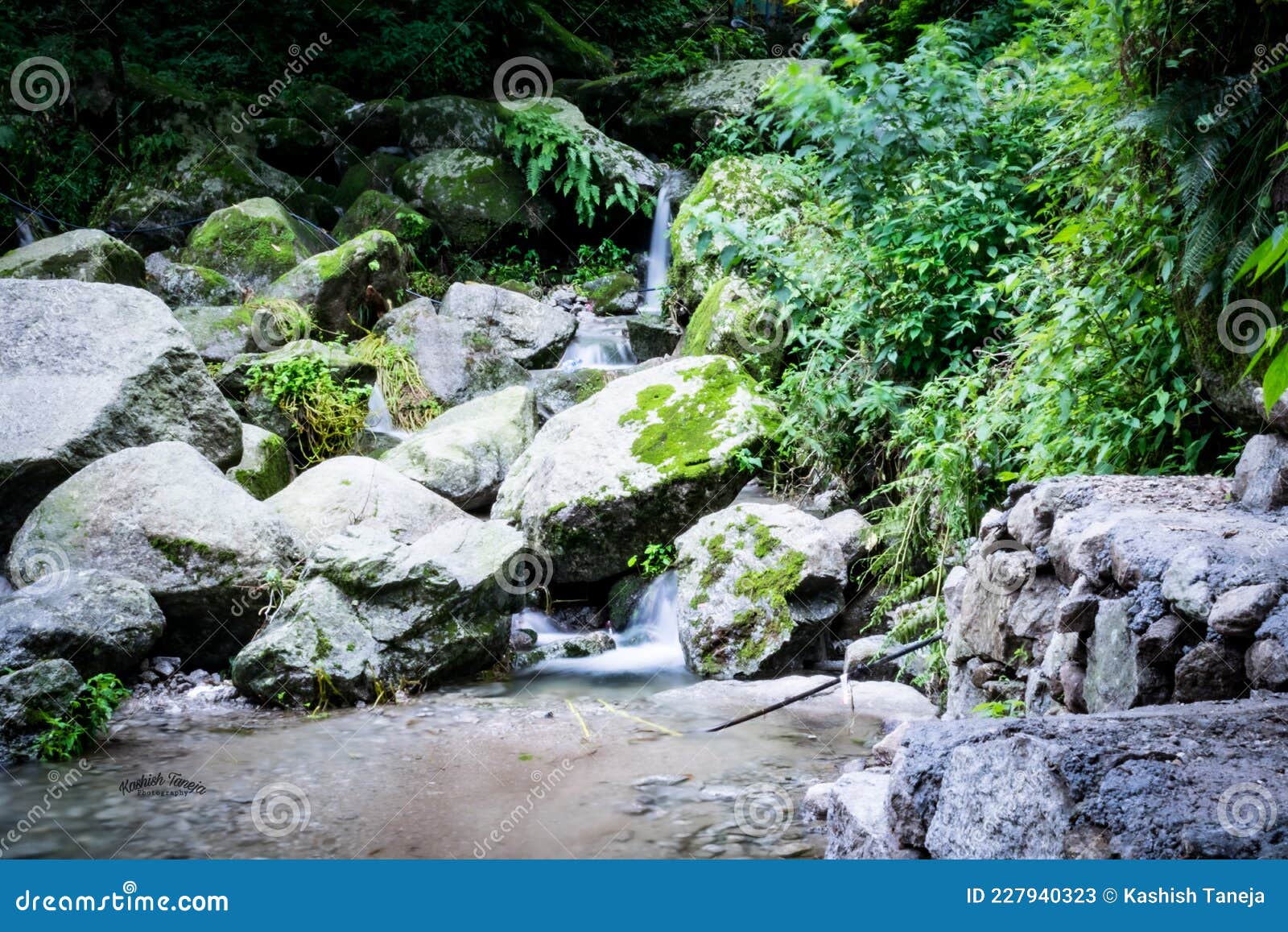 Cute little waterfall stock image. Image of waterfall - 227940323