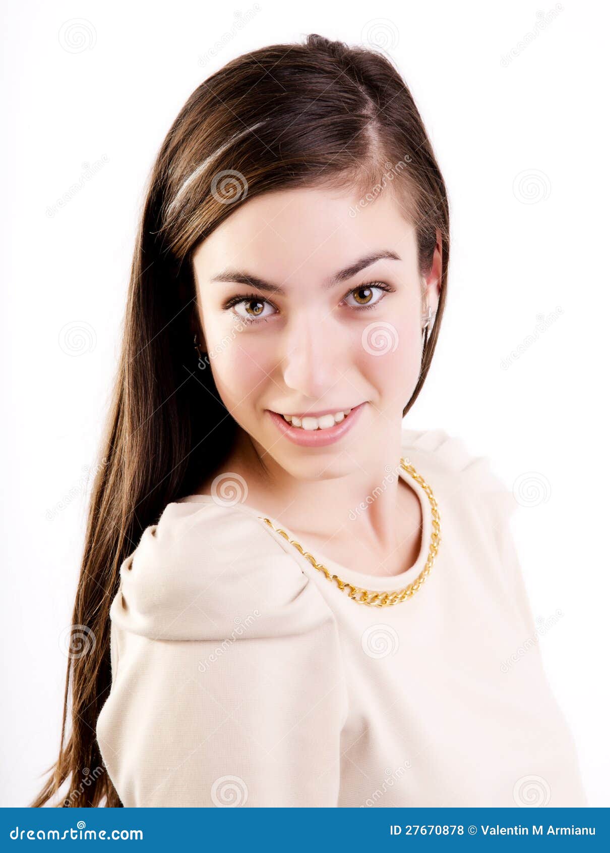Cute looking teenager stock photo. Image of friendly - 27670878