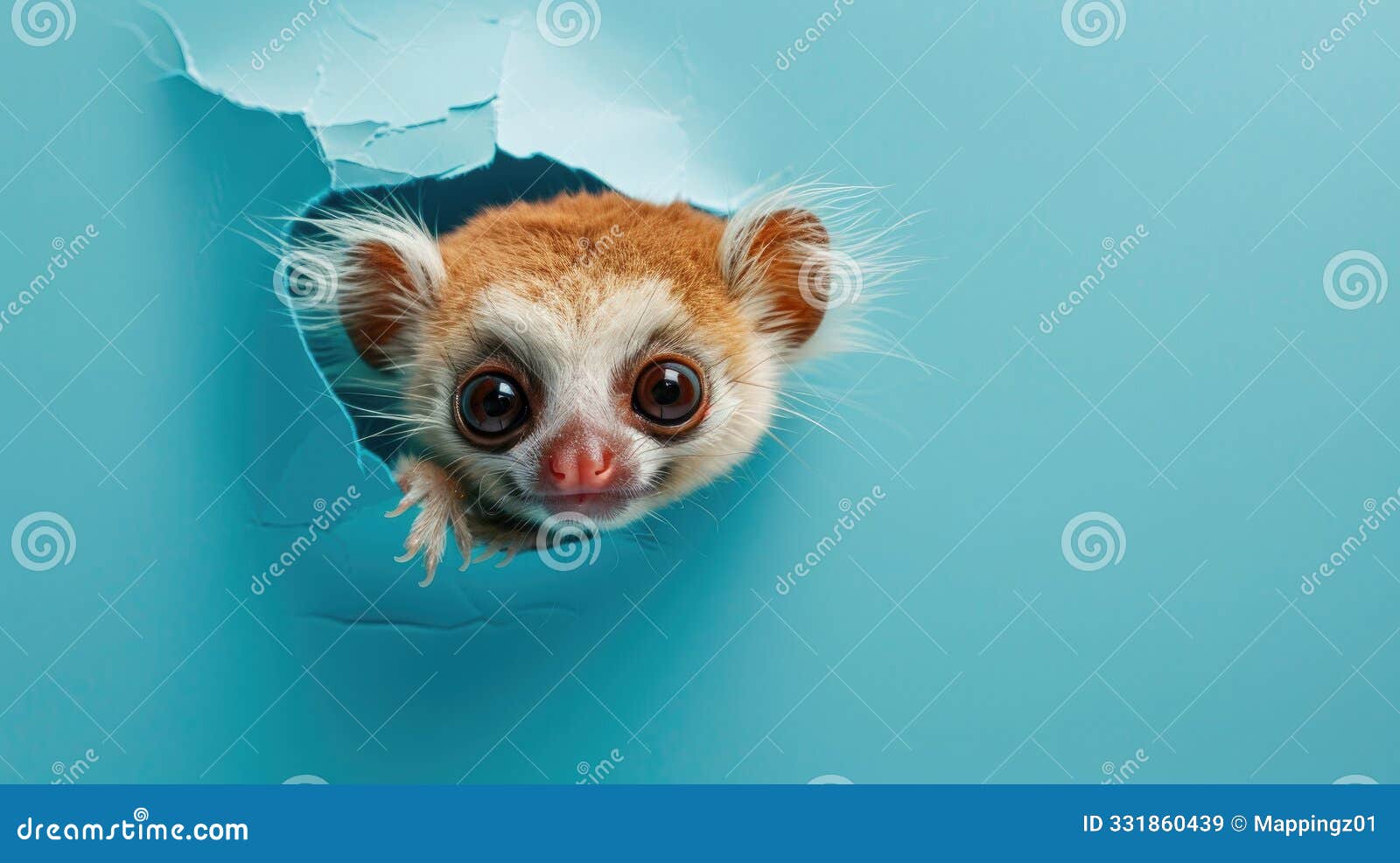 Cute Loris Animal Warrior 3D Game Model | Generative AI Royalty-Free ...