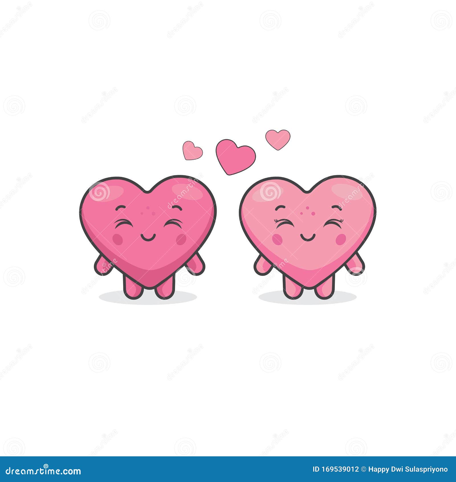 Couple Characters Morning Hygiene Procedure Young Woman And Man Stand