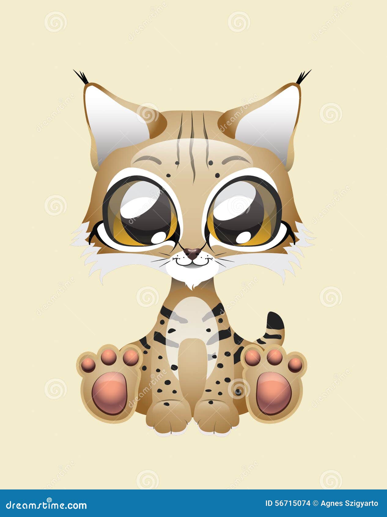 Cute Lynx Vector Illustration Art Stock Vector - Illustration of feline ... Cute Lynx Vector Illustration Art Stock Vector - Illustration of feline ...