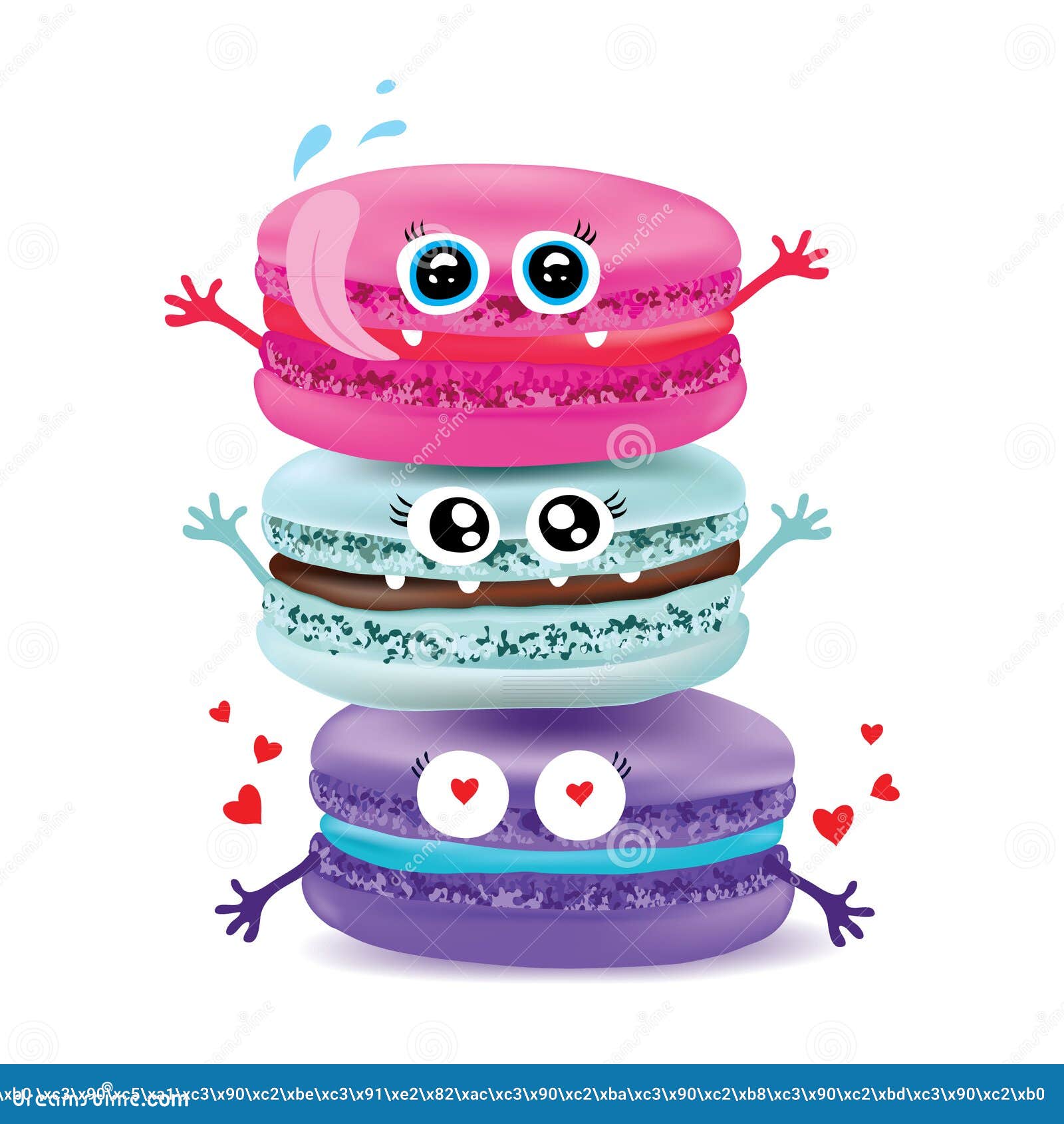 Macaroon Cartoons, Illustrations & Vector Stock Images - 21592 Pictures ...
