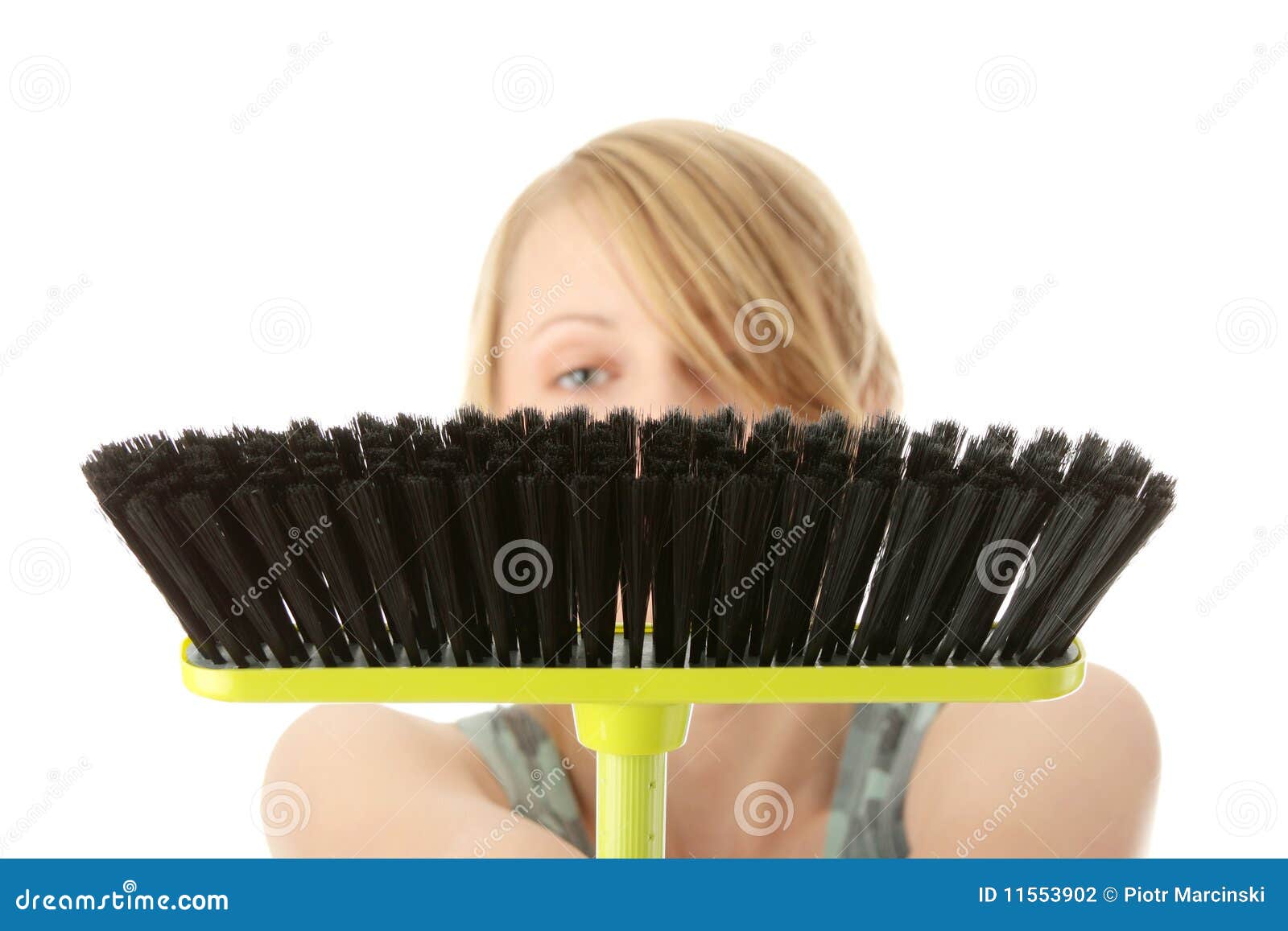 Cute maid woman cleaner stock photo. Image of cleaning - 11553902